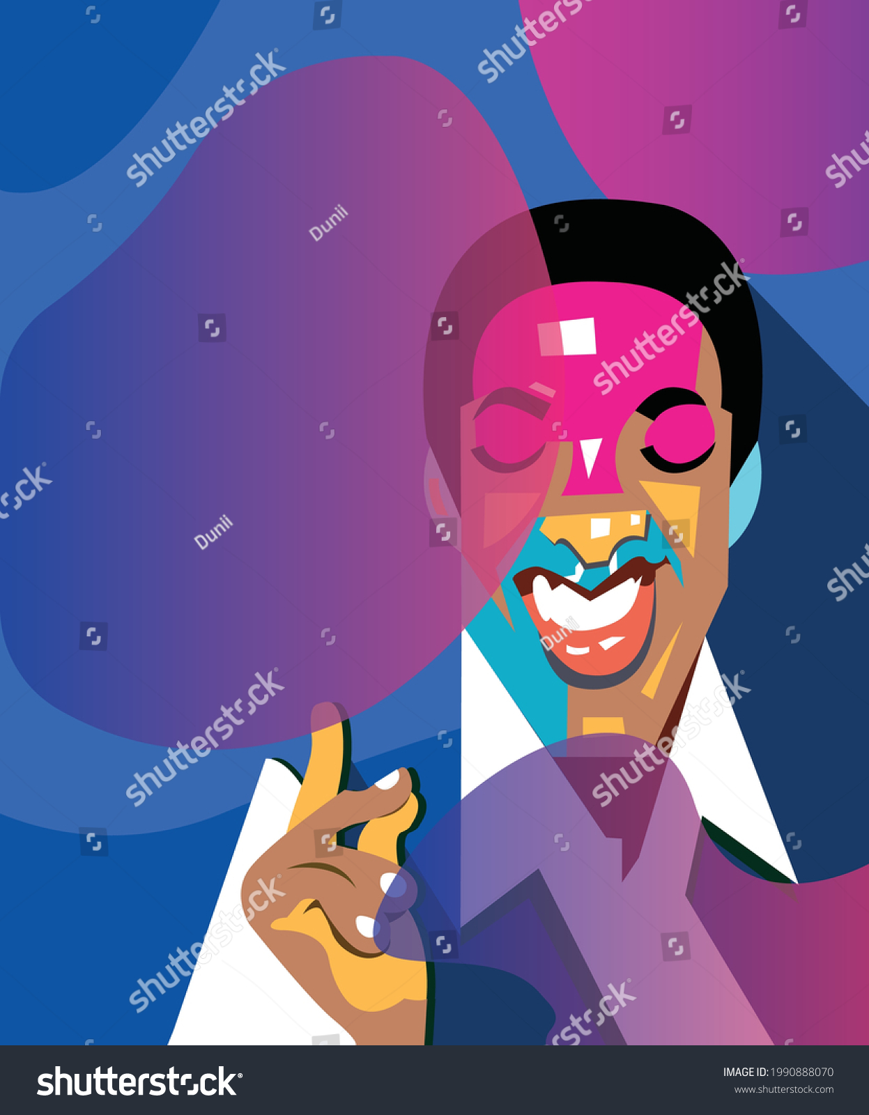 Simple Design Vector Design Wallpaper Poster Stock Vector (Royalty Free ...
