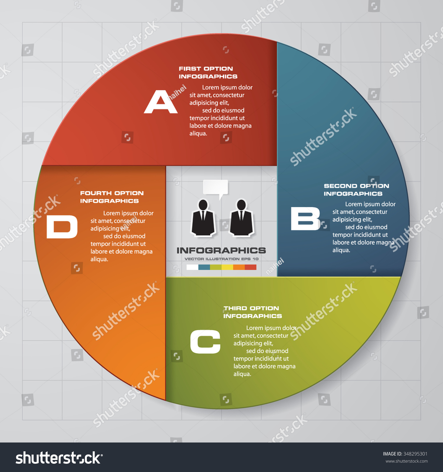 Simpleeditable 4 Steps Chart Diagrams Templategraphic: Vector có sẵn ...
