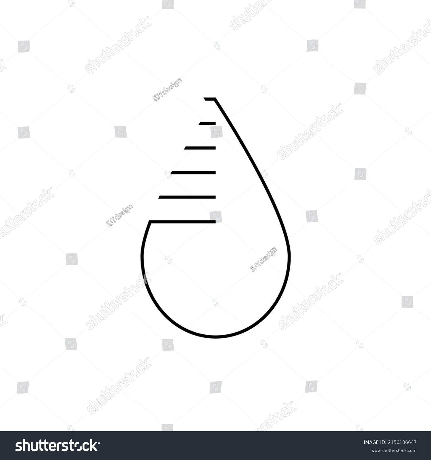Simple Hydrometer Logo Illustration Design Stock Vector (Royalty Free ...
