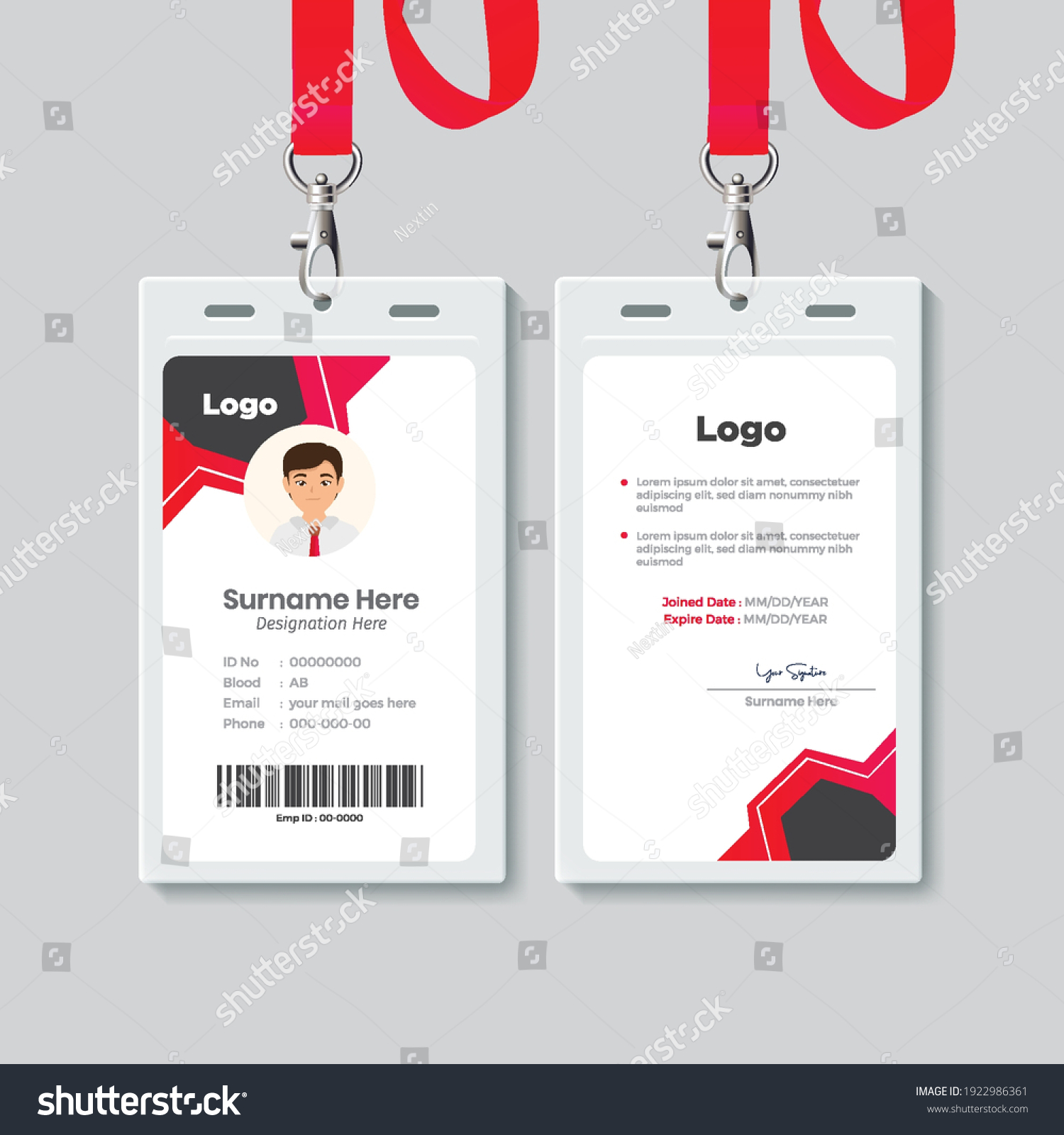 60,686 Name tag design Stock Illustrations, Images & Vectors | Shutterstock