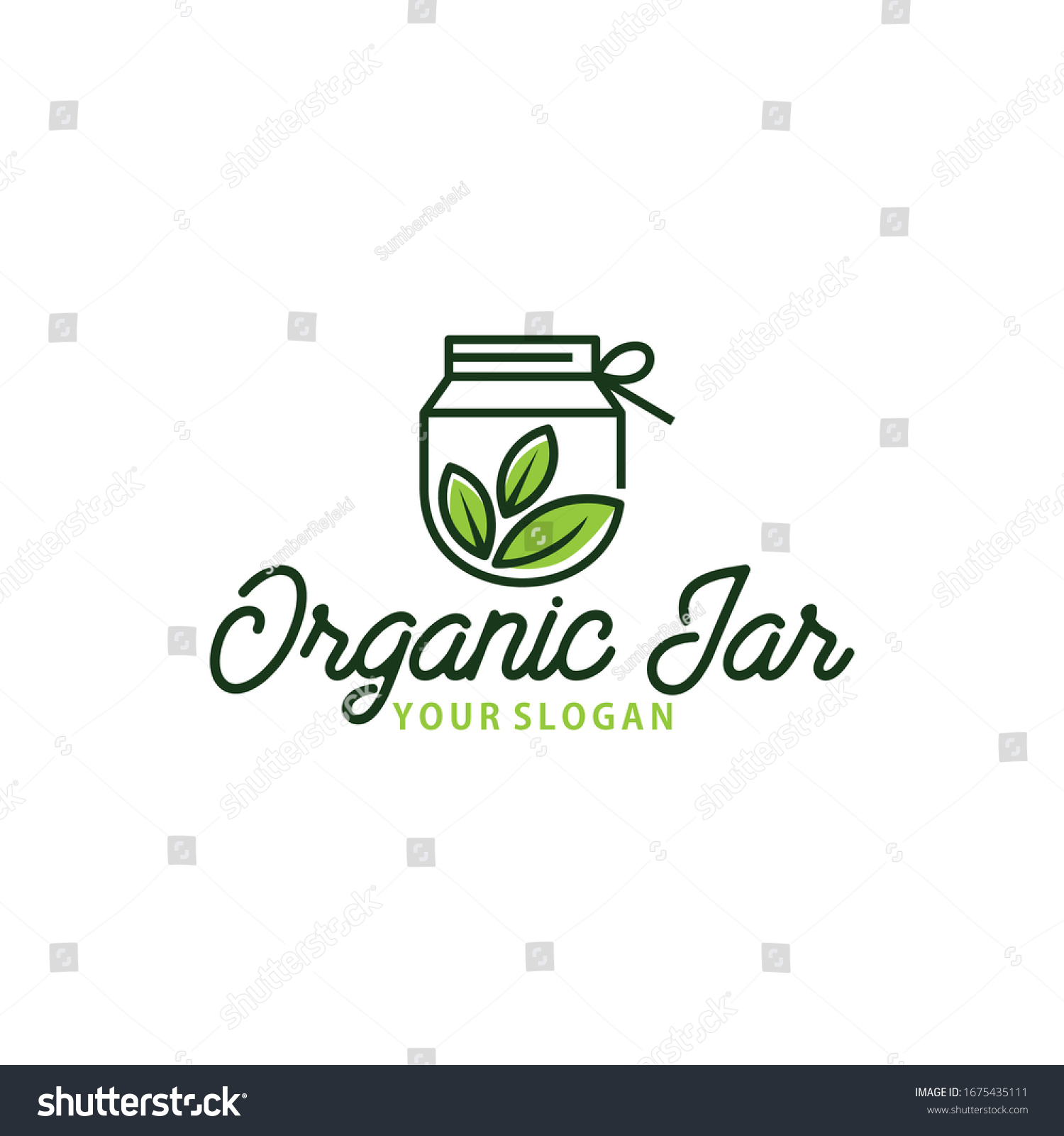Simple Jar Logo Design Vector Template Stock Vector (Royalty Free ...
