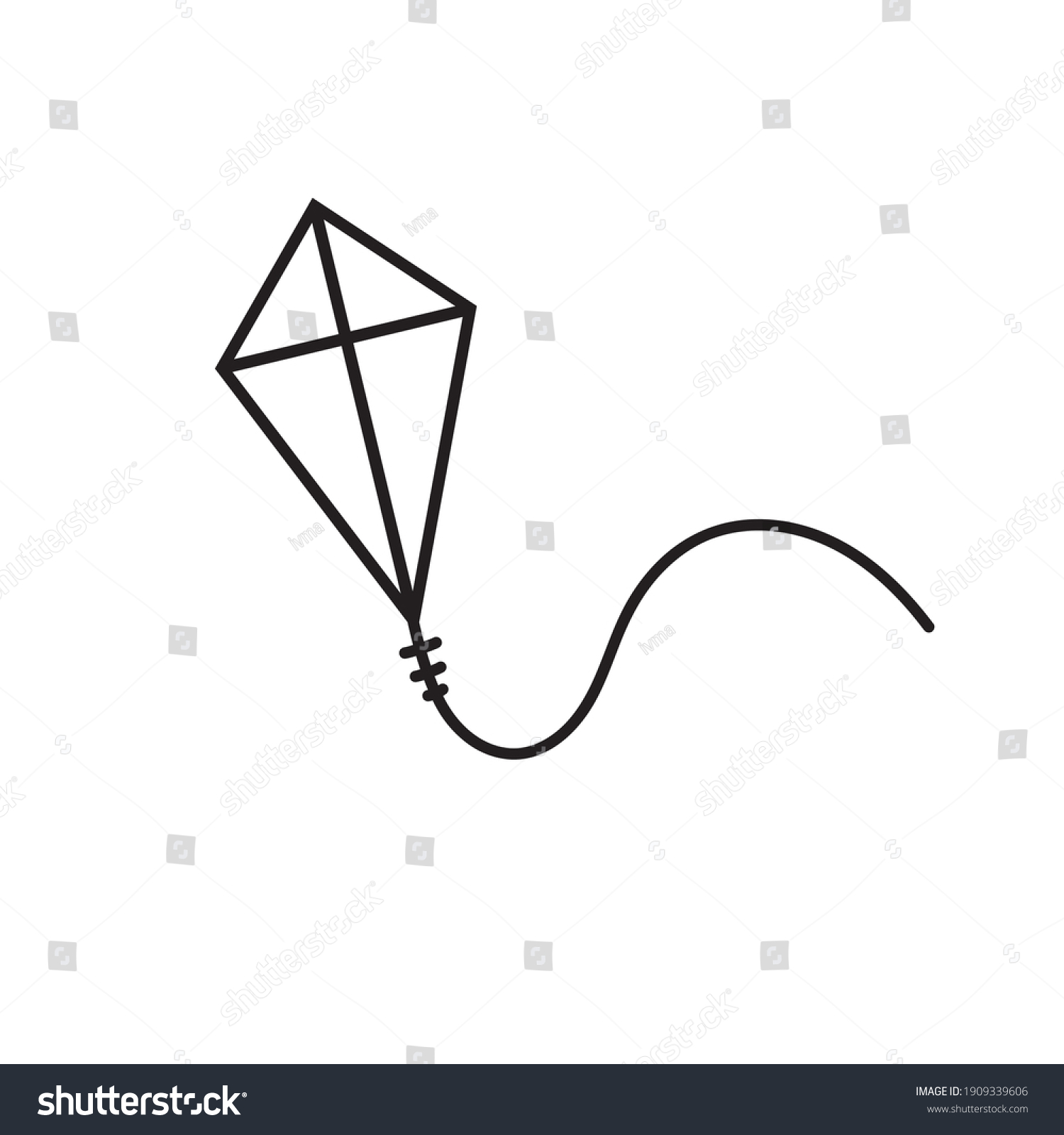 17,724 Black white kite Images, Stock Photos & Vectors | Shutterstock