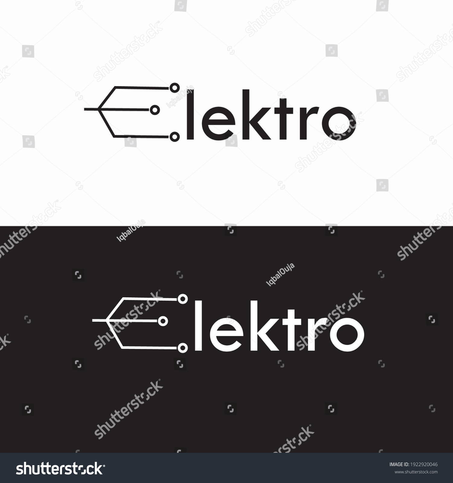 20 Elektro logo Images, Stock Photos & Vectors | Shutterstock