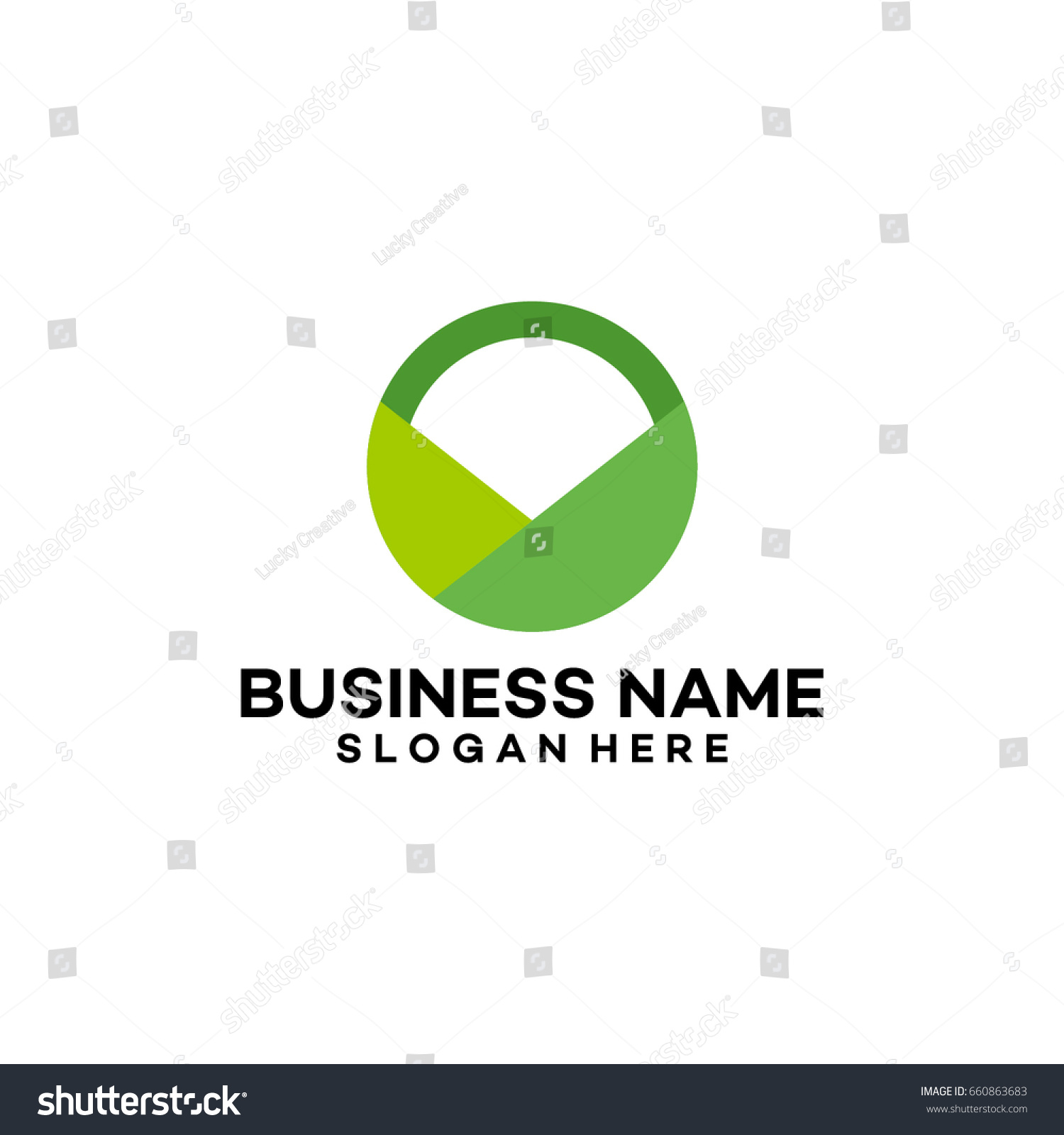 Simple Nature Logo Template Designs Vector Stock Vector (Royalty Free ...