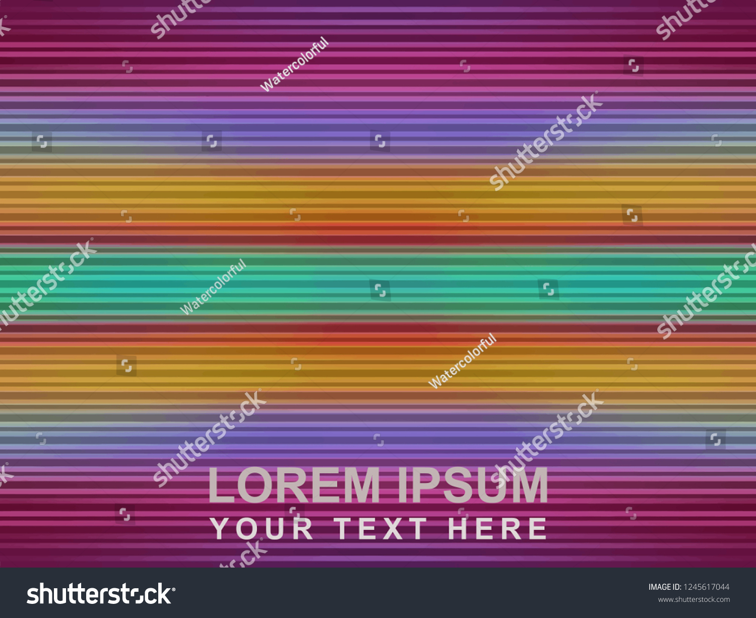 Simple Parallel Horizontal Lines Pattern Abstract Stock Vector (Royalty ...