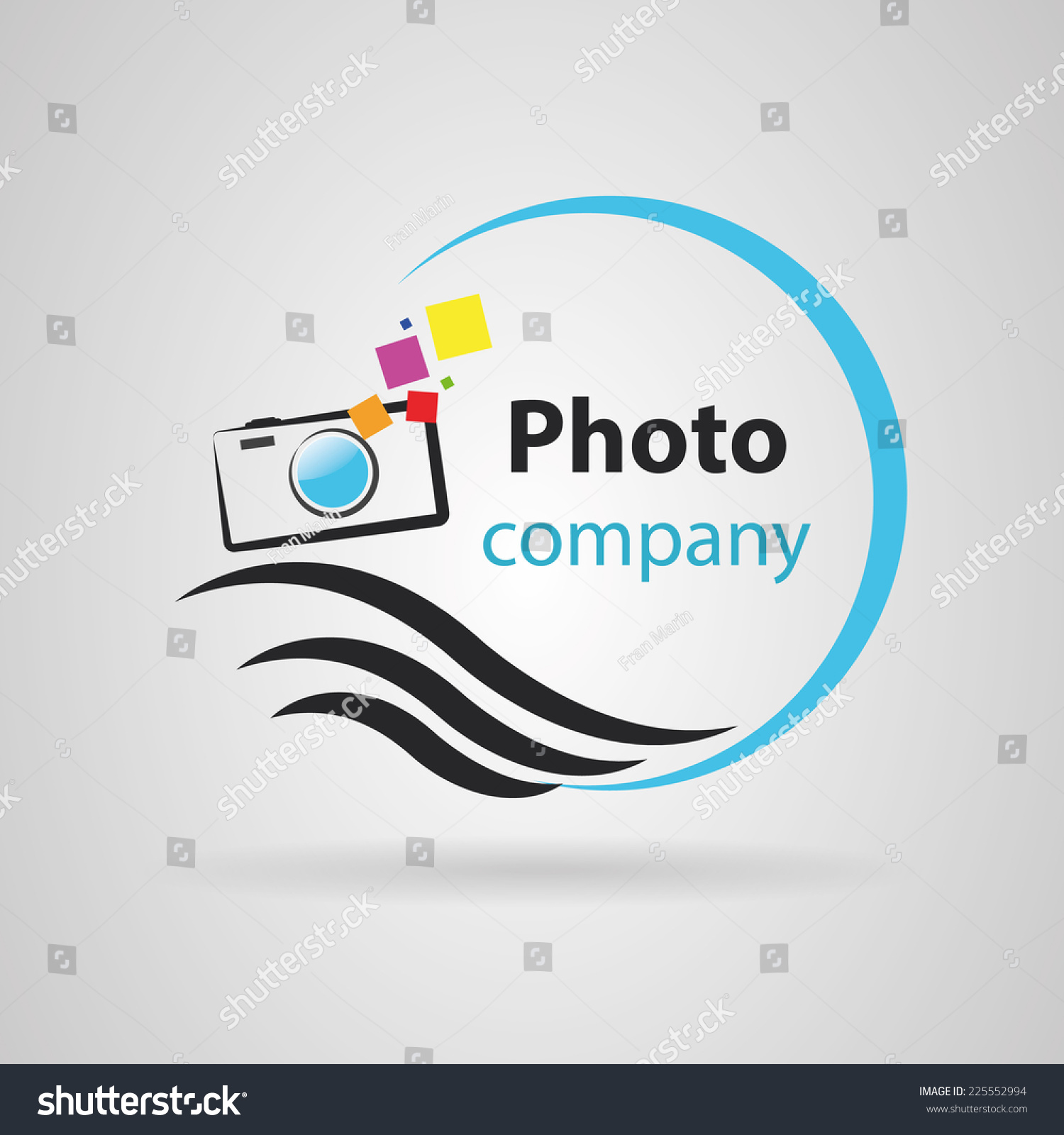 Simple Photo Symbol Vector Image Stock Vector (Royalty Free) 225552994 ...