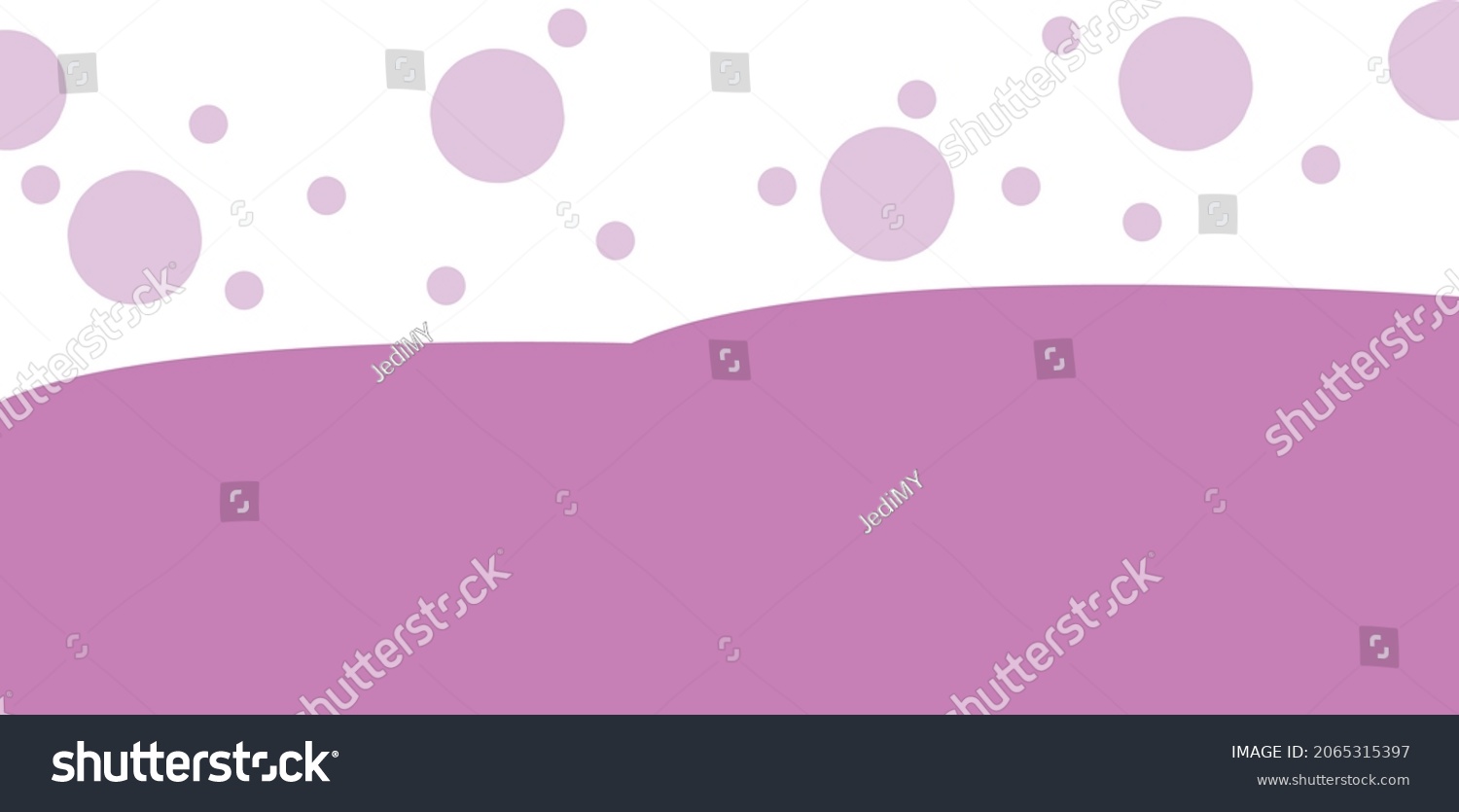 Simple Pink Landscape Background Vector Stock Vector (Royalty Free ...