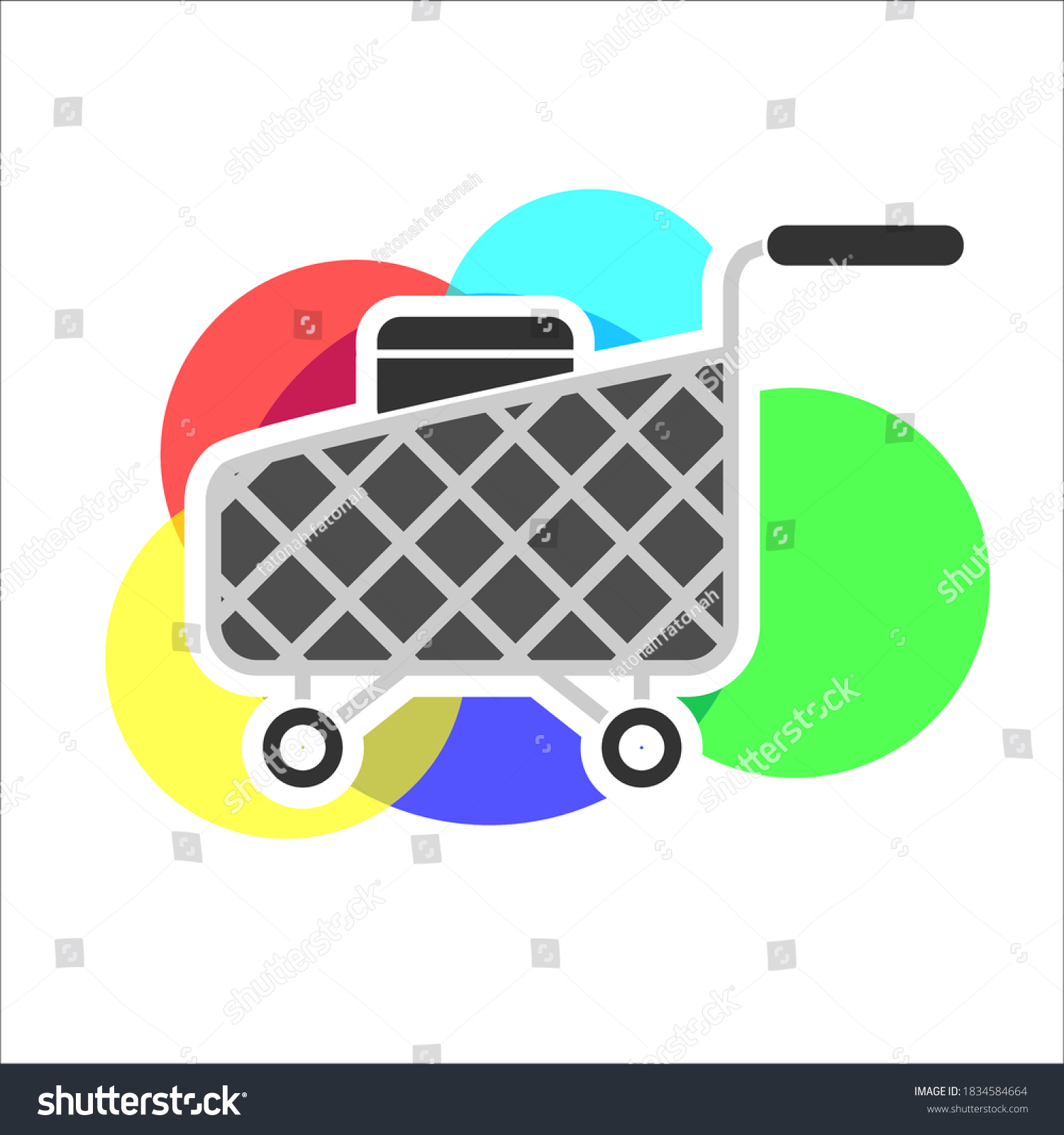 Simple Surprise Gift Trolley Logo Stock Vector (Royalty Free ...