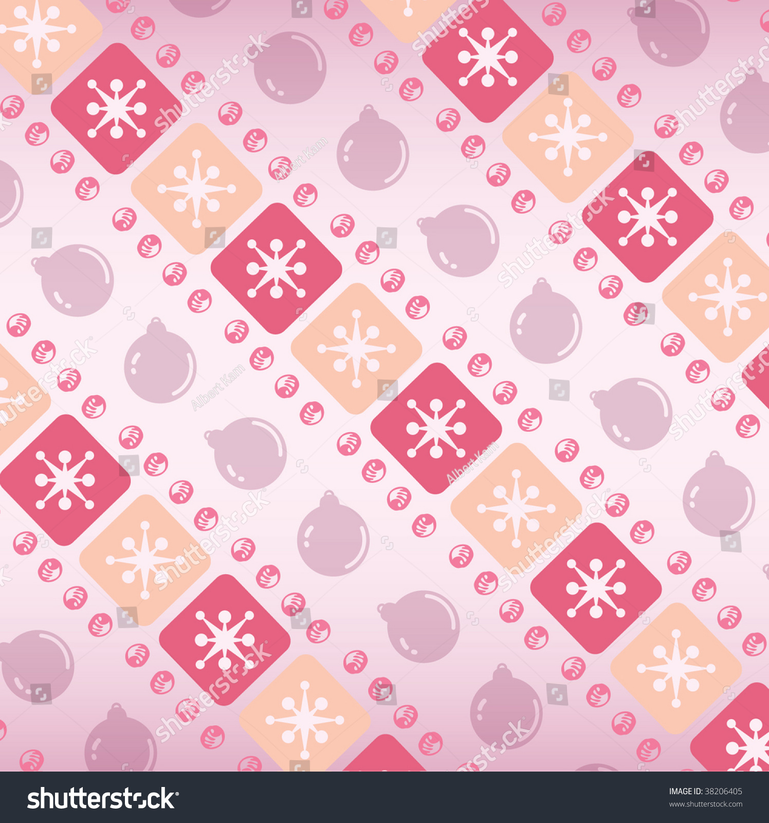 Simple Sweet Wrapping Paper Design Stock Vector Illustration 38206405 ...