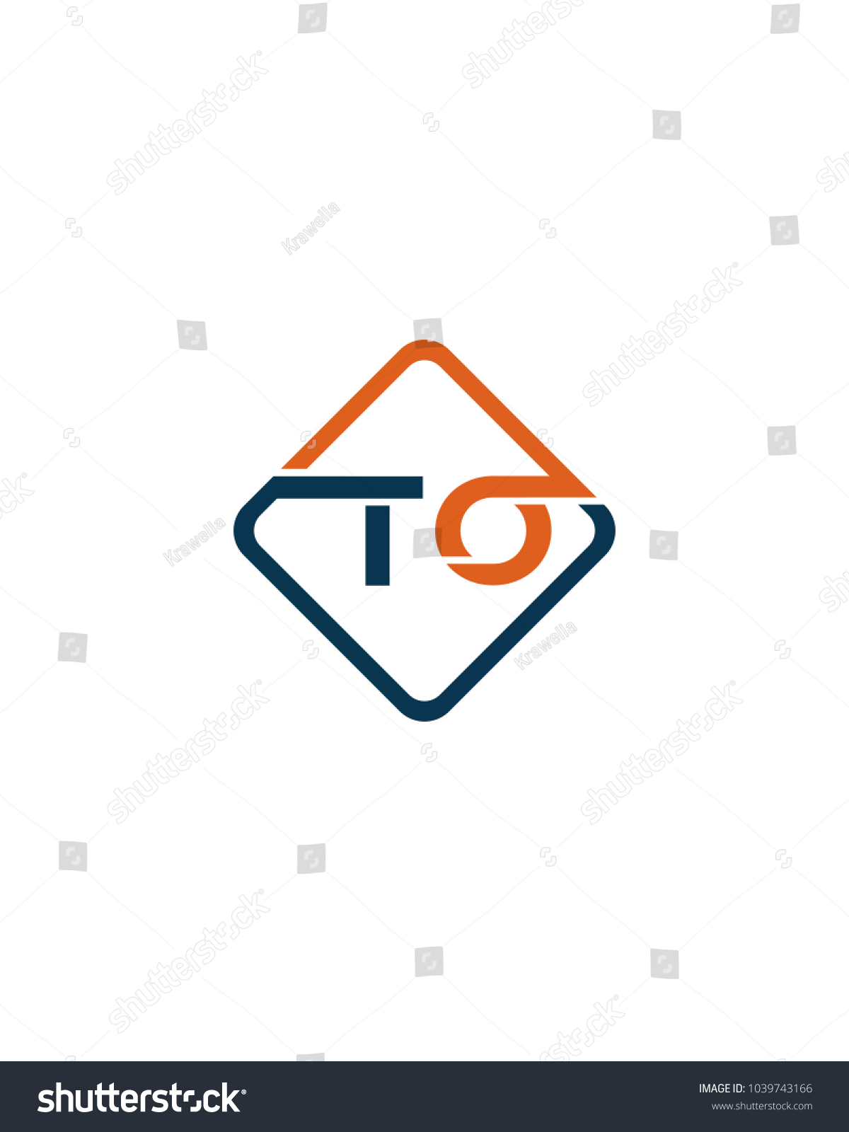 Simple Initial Logo Design Template Vector Stock Vector (Royalty Free ...
