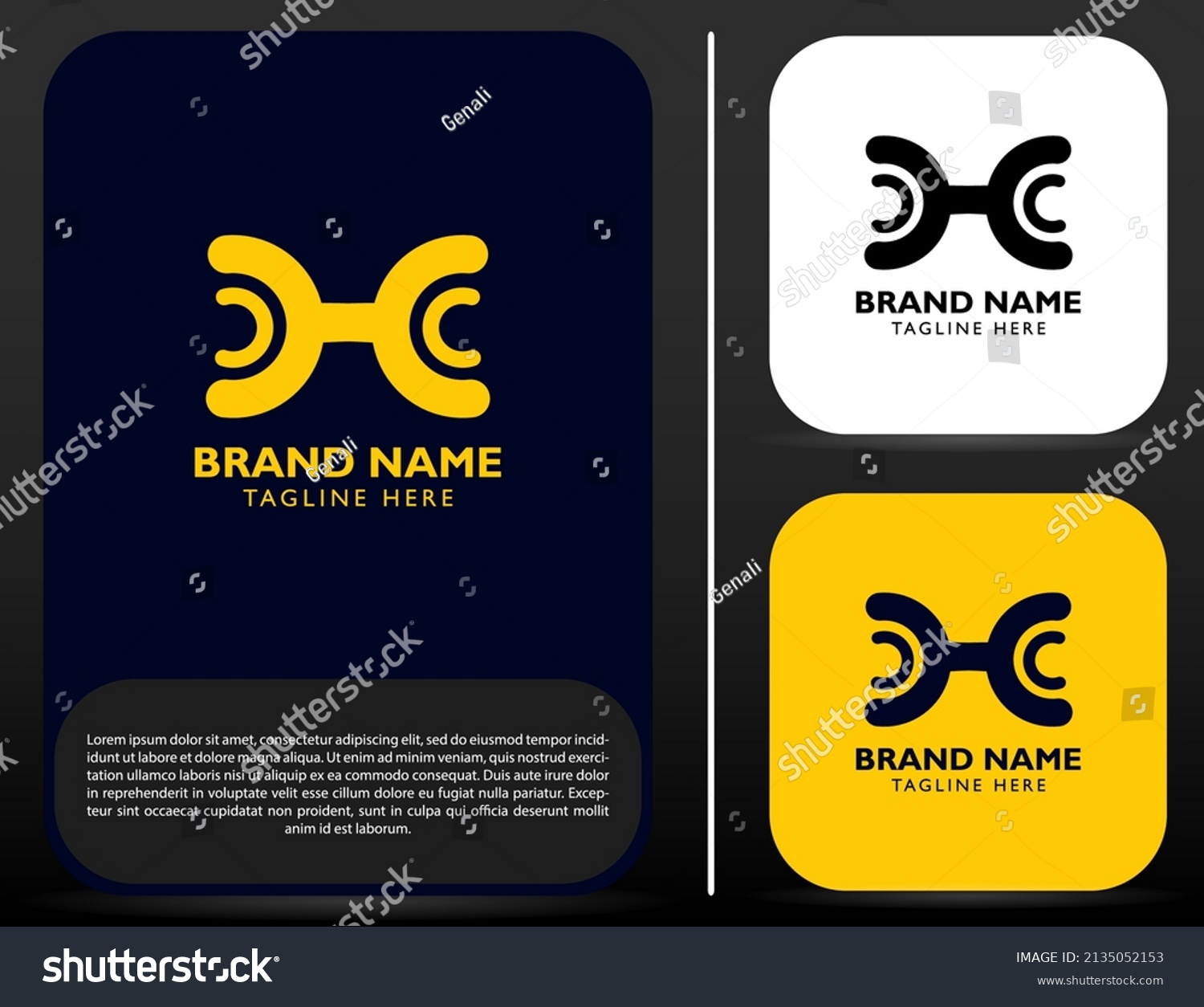 Simple Tools Vector Wrench Logo Simple Stock Vector (Royalty Free ...