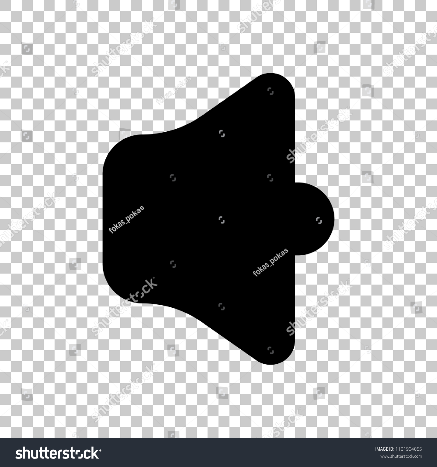 Simple Volume Max On Transparent Background Stock Vector (Royalty Free ...