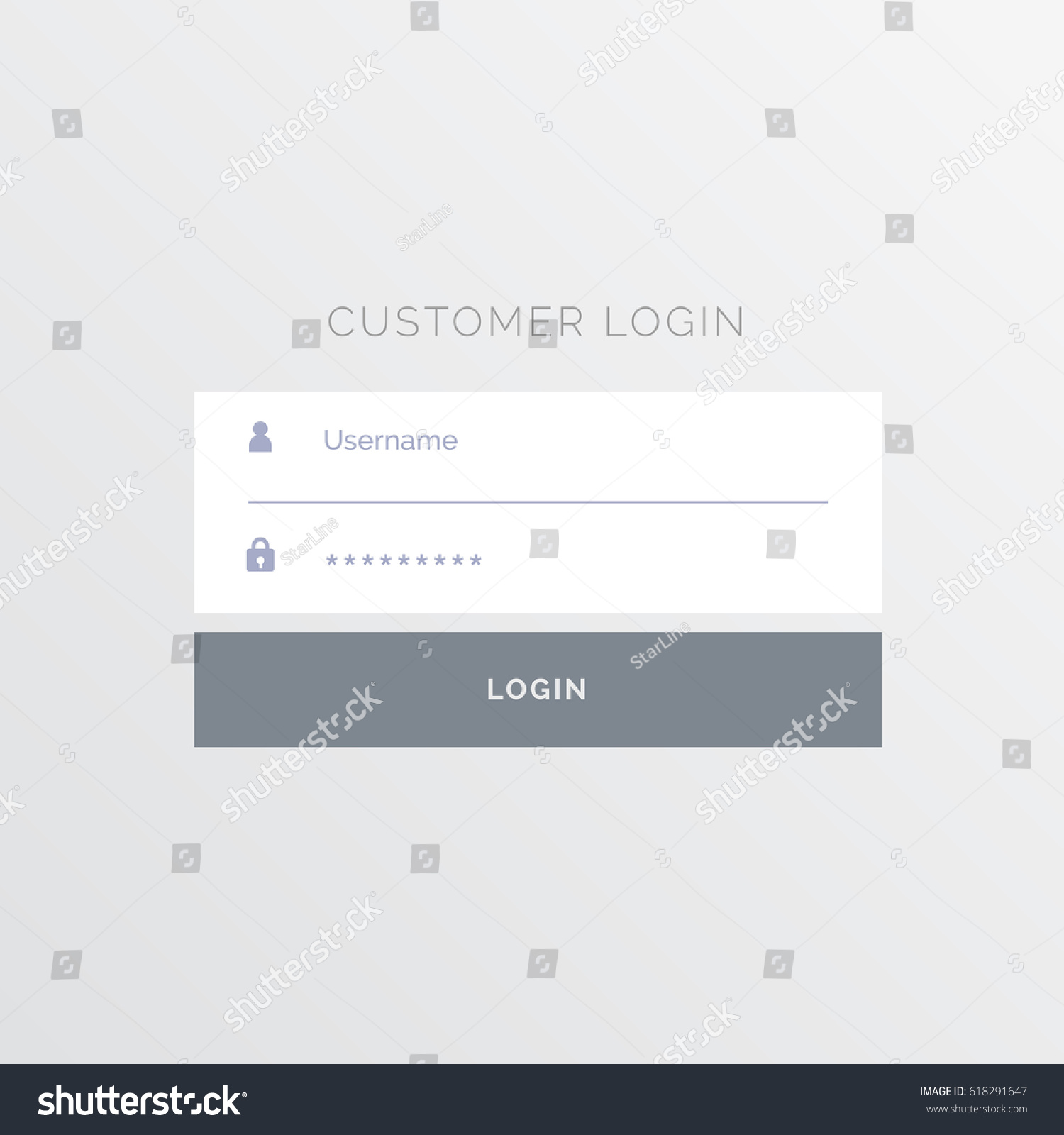 Simple White Login Form Template Design: เวกเตอร์สต็อก (ปลอดค่า ... Simple White Login Form Template Design: เวกเตอร์สต็อก (ปลอดค่า ...