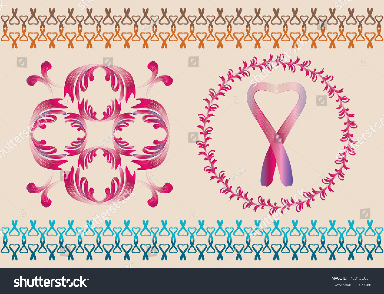 Simulate Painting Stroke Brushes Vector Graphics Stock Vector (Royalty ...