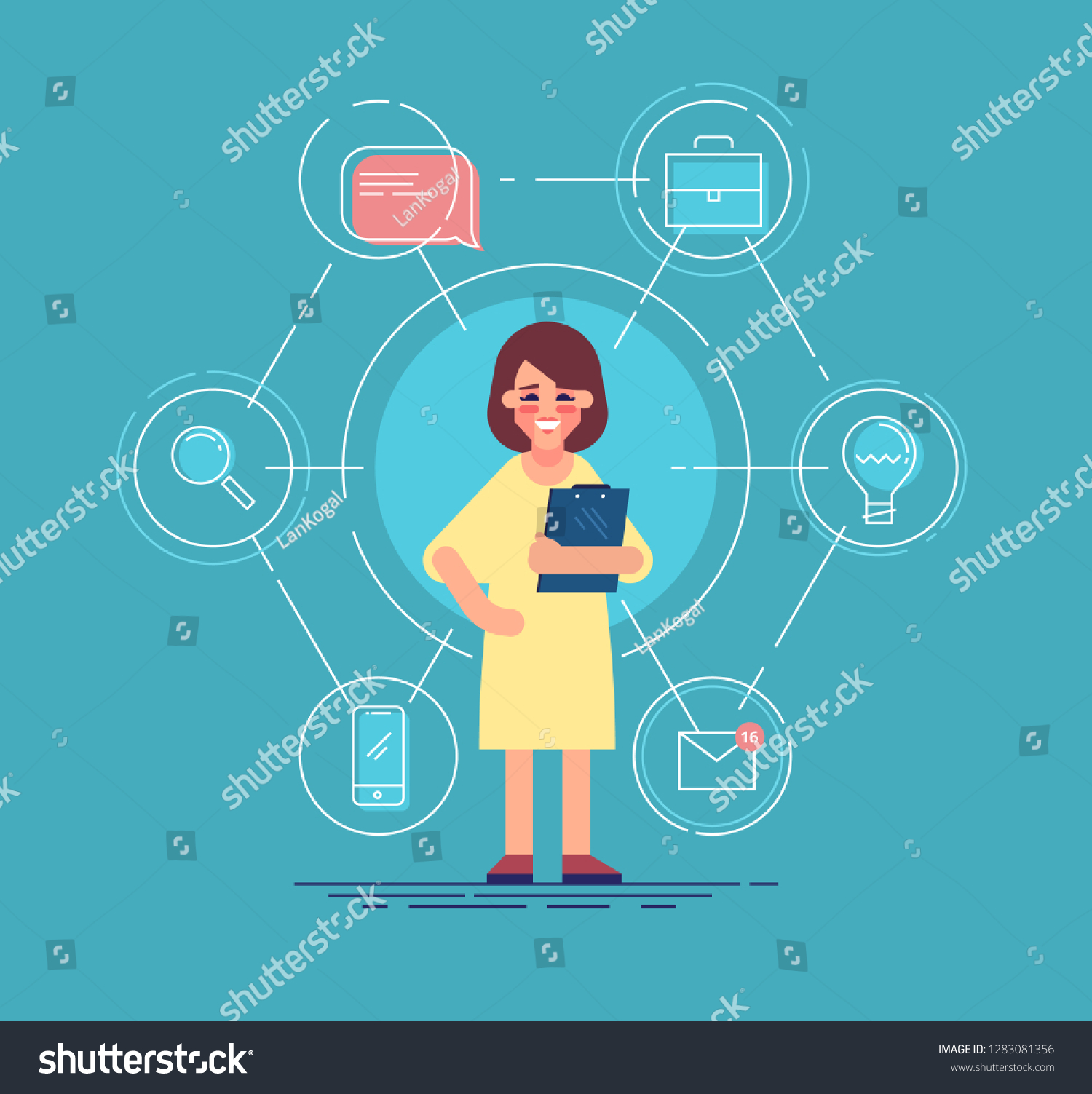 Single Point Contact Spoc Concept Management Stock Vector (Royalty Free ... Single Point Contact Spoc Concept Management Stock Vector (Royalty Free ...
