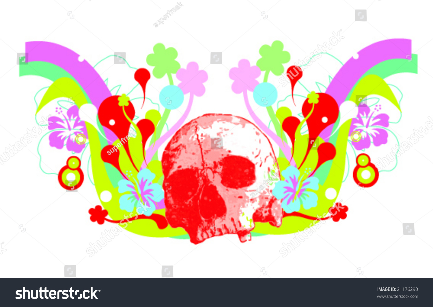 Skeleton Illustration Stock Vector (Royalty Free) 21176290 | Shutterstock