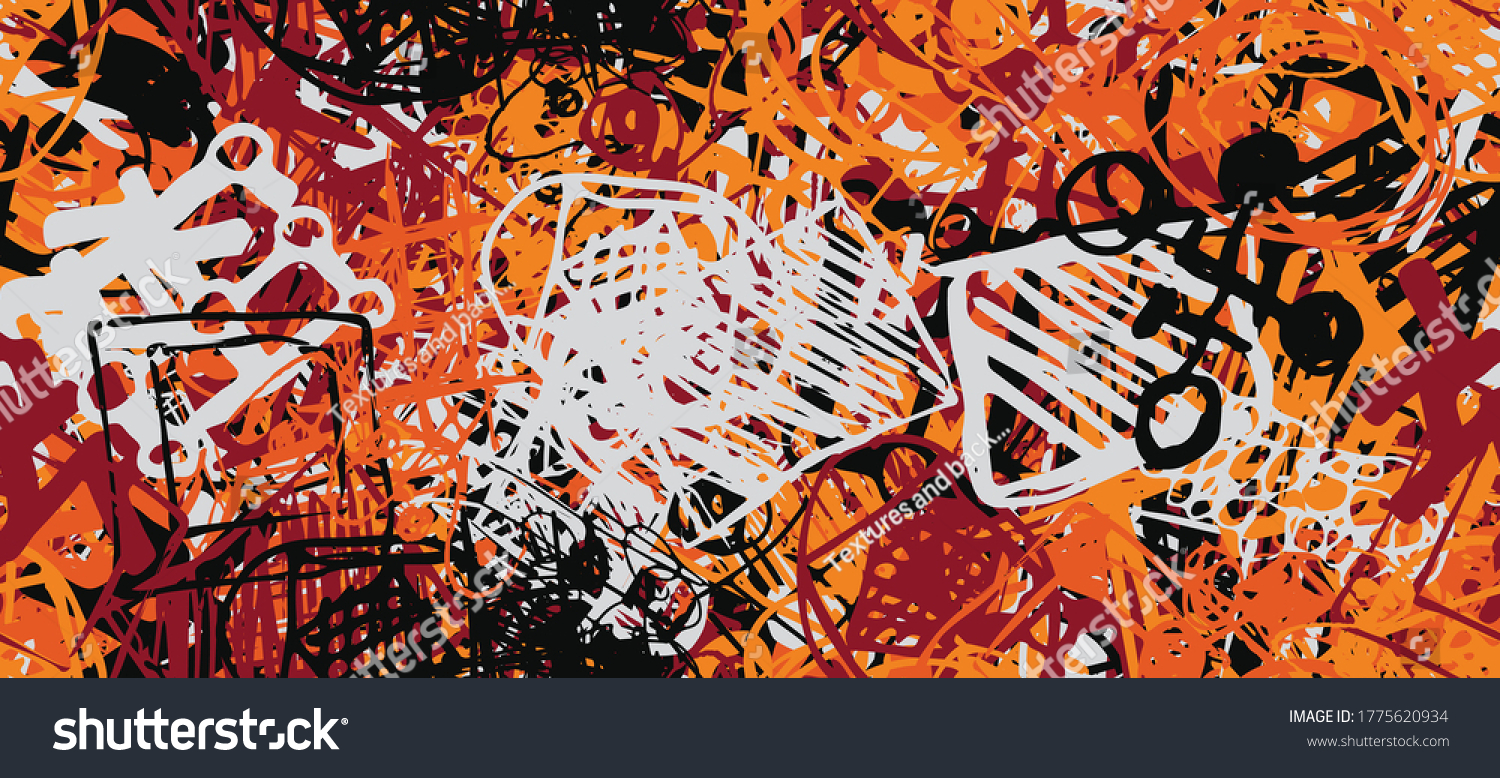 Sketch Draw Backdrop Material Abstract Geometric Stock Vector (Royalty ...