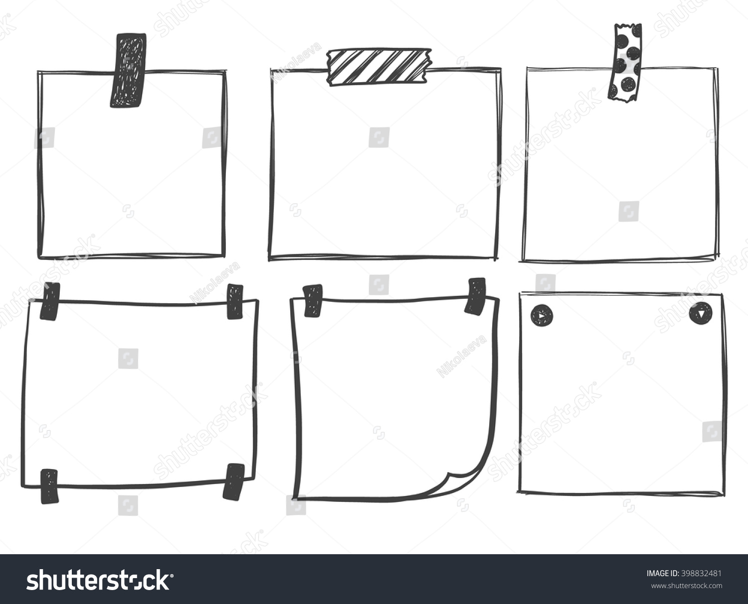 5,253 Post note doodle Images, Stock Photos & Vectors | Shutterstock