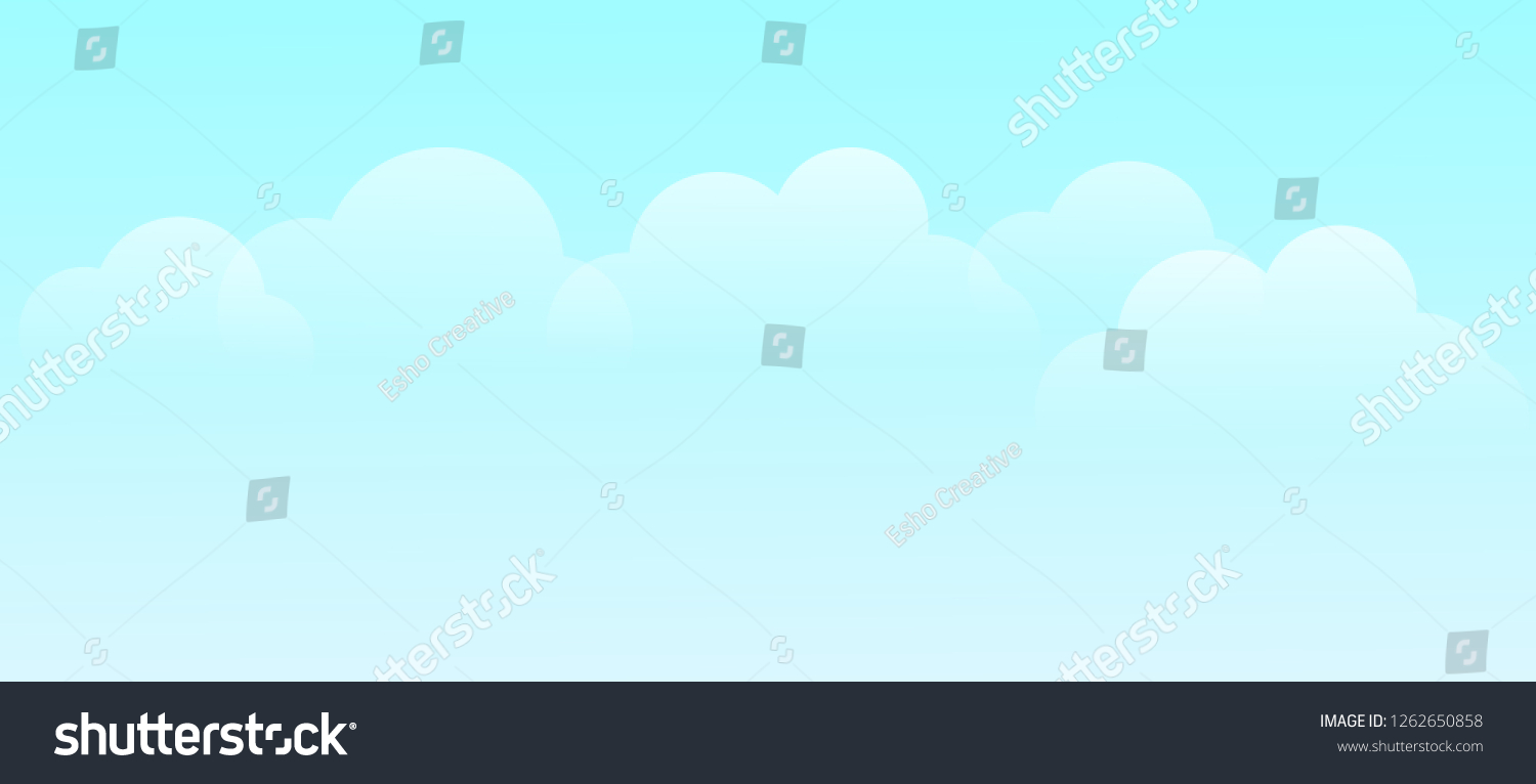 Sky Cloud Background Wallpaper Vector Design : image vectorielle de ...