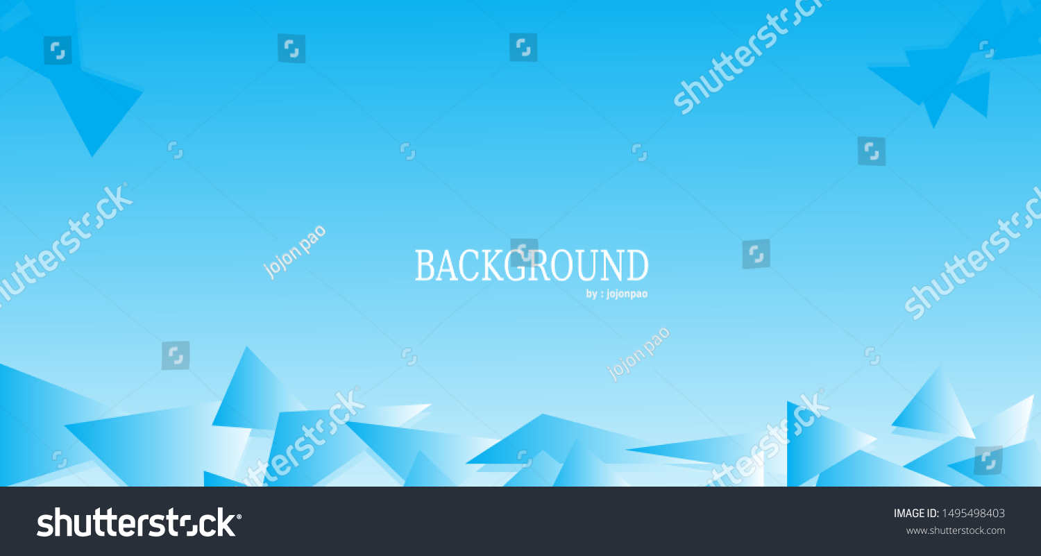 Sky Blue Background Vectorblue Wallpaper Stock Vector (Royalty Free ...