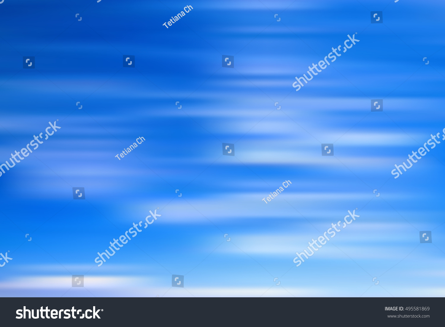 Sky Blur Vector Illustration Stock Vector (Royalty Free) 495581869
