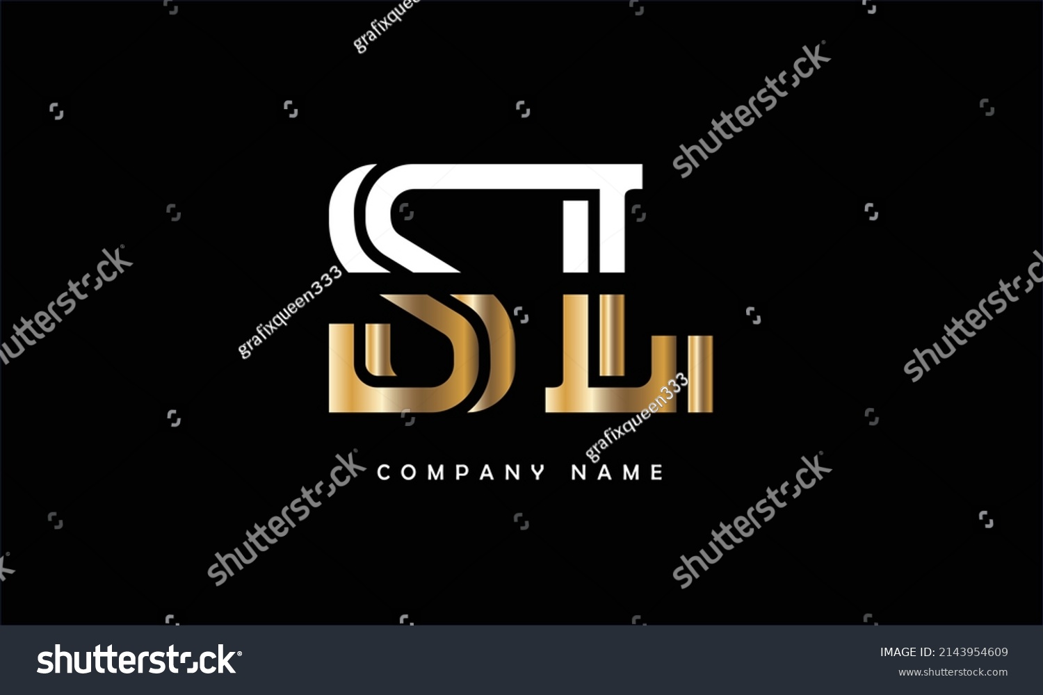 Sl Ls Alphabets Letters Logo Monogram Stock Vector (Royalty Free ...