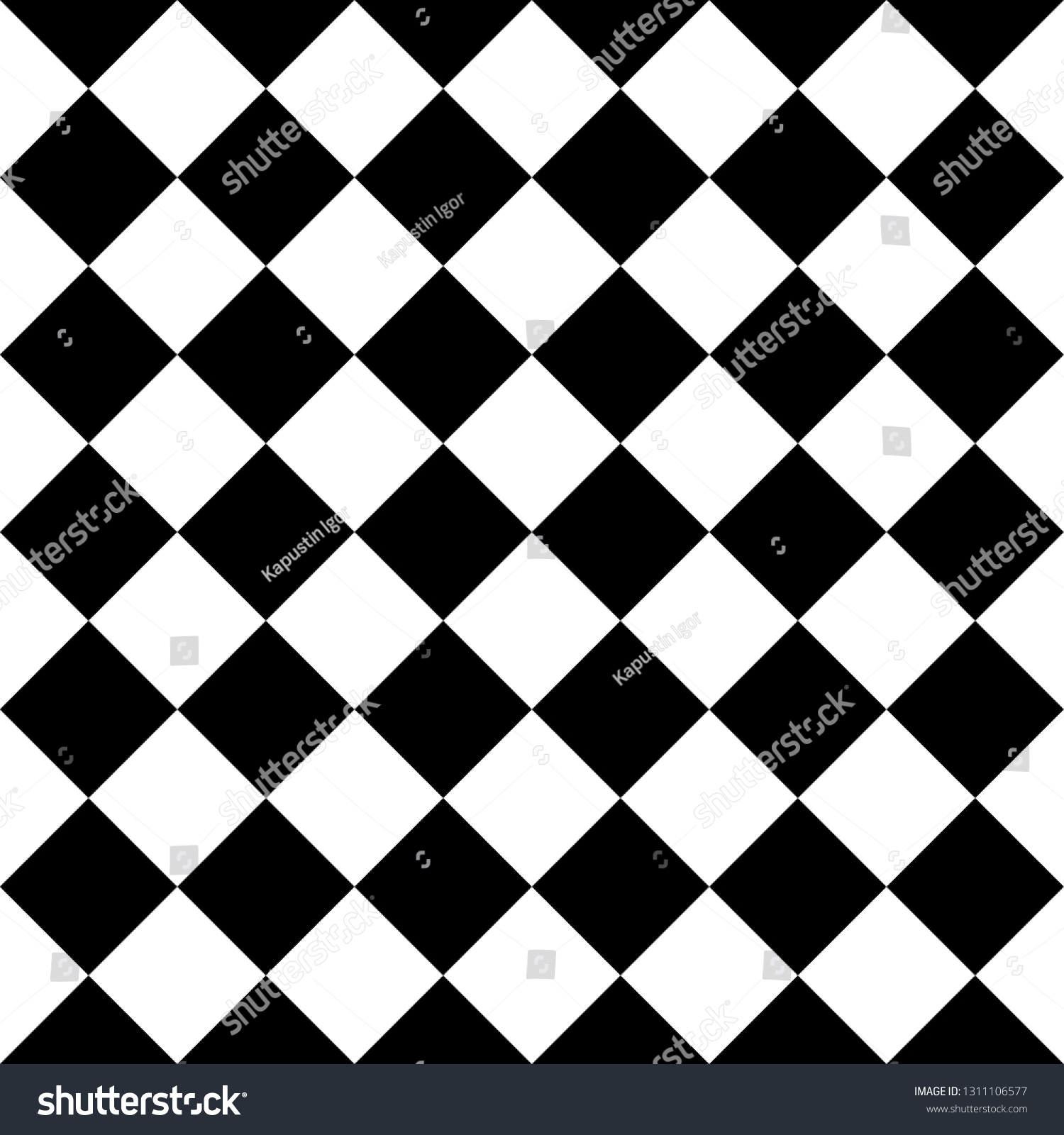 Slanted Checkered Background Vector Seamless Illustration Stock Vector ...