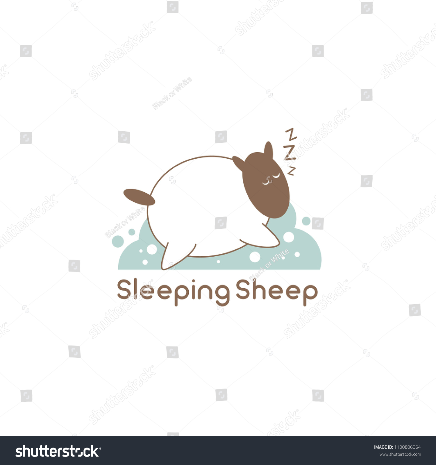 Sleep Logo Design Stock Vector (Royalty Free) 1100806064 | Shutterstock
