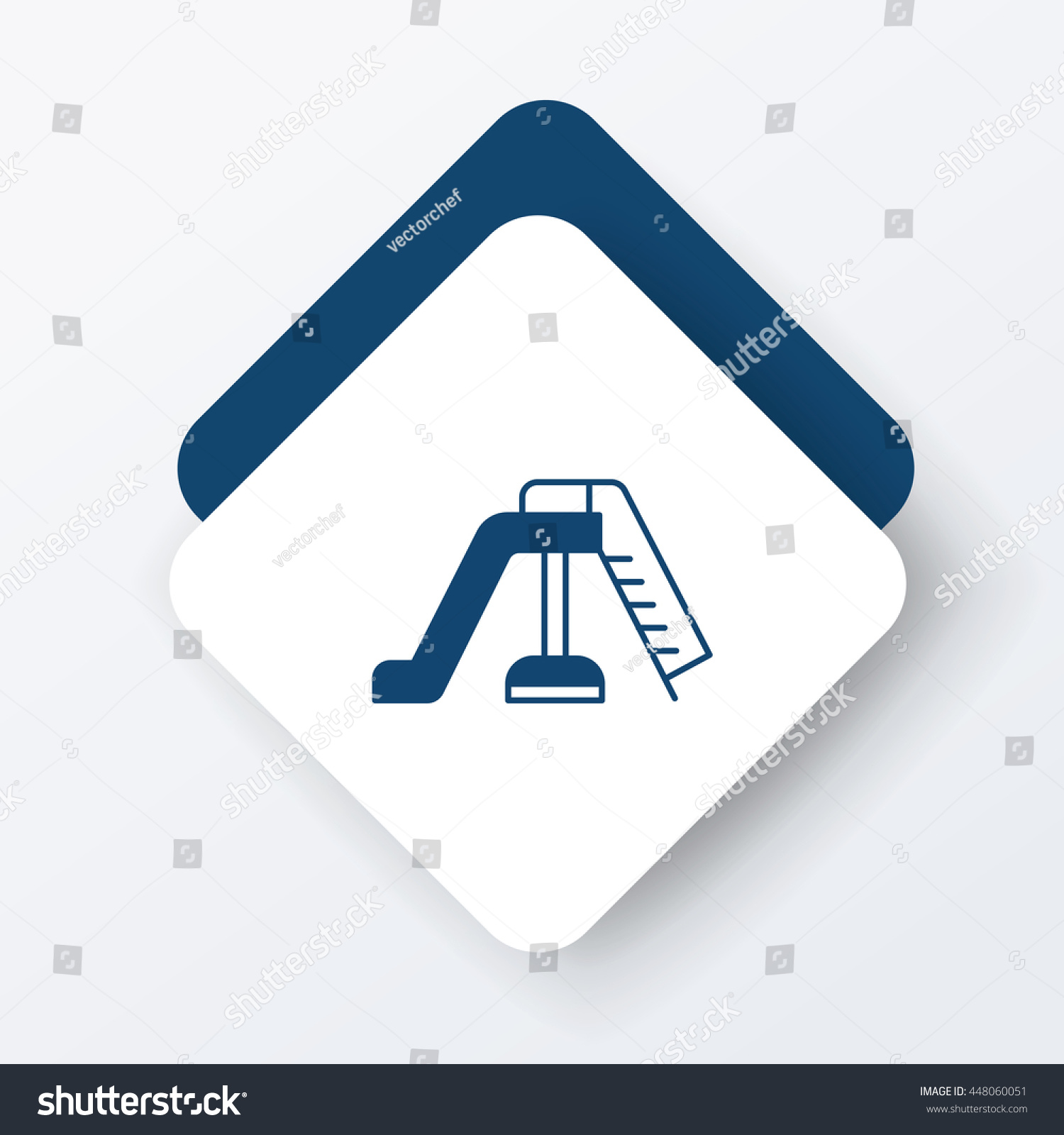 Slide Icon Stock Vector (Royalty Free) 448060051 | Shutterstock