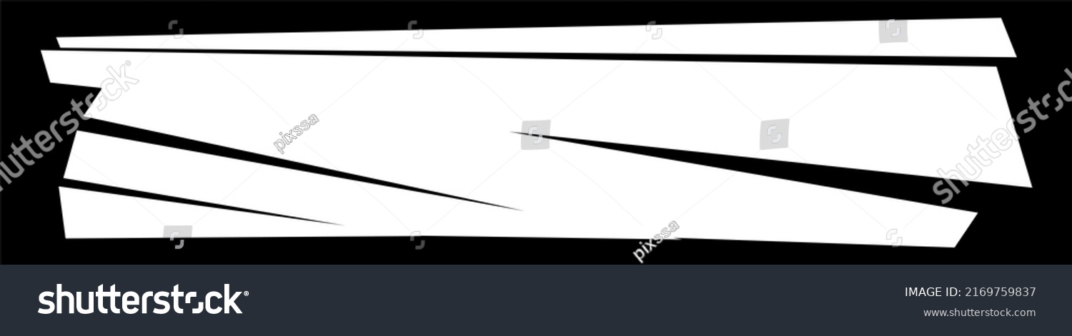 Slit Slash Fracture Texture Effect Element Stock Vector (Royalty Free ...