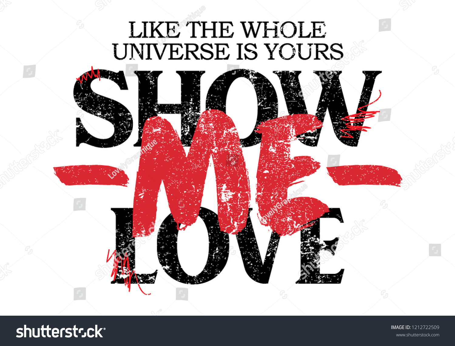 Slogan Show Illustration Graphic Vector Vector Stock Vector (Royalty ...