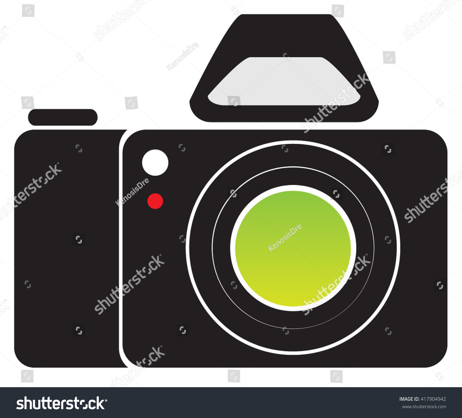 Slr Icon Stock Vector (Royalty Free) 417904942