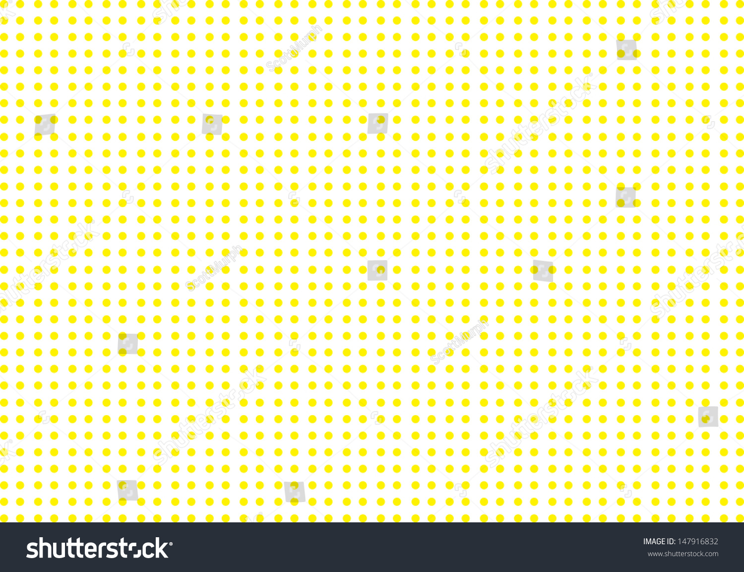 Small Yellow Dots On White Vector Stock Vector (Royalty Free) 147916832