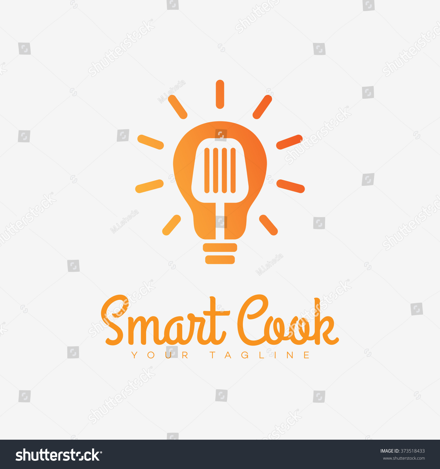 Smart Cook Logo Template Design Vector Stock Vector (Royalty Free ...