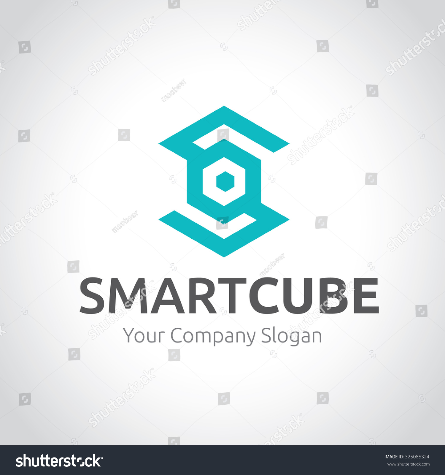 Smart Cube Logovector Logo Template Stock Vector (Royalty Free) 325085324