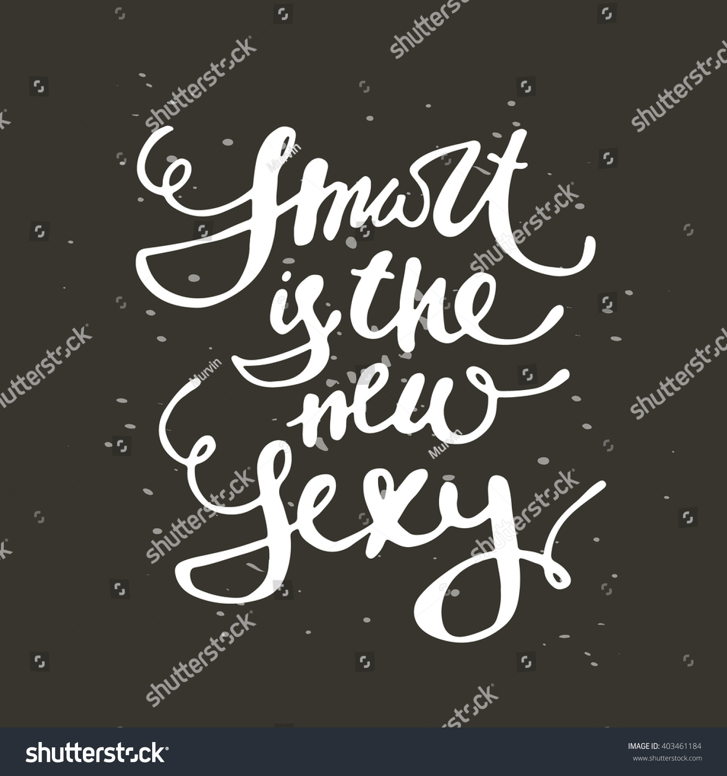 Smart New Sexy Hand Drawn Vector Stock Vector Royalty Free 403461184 Shutterstock