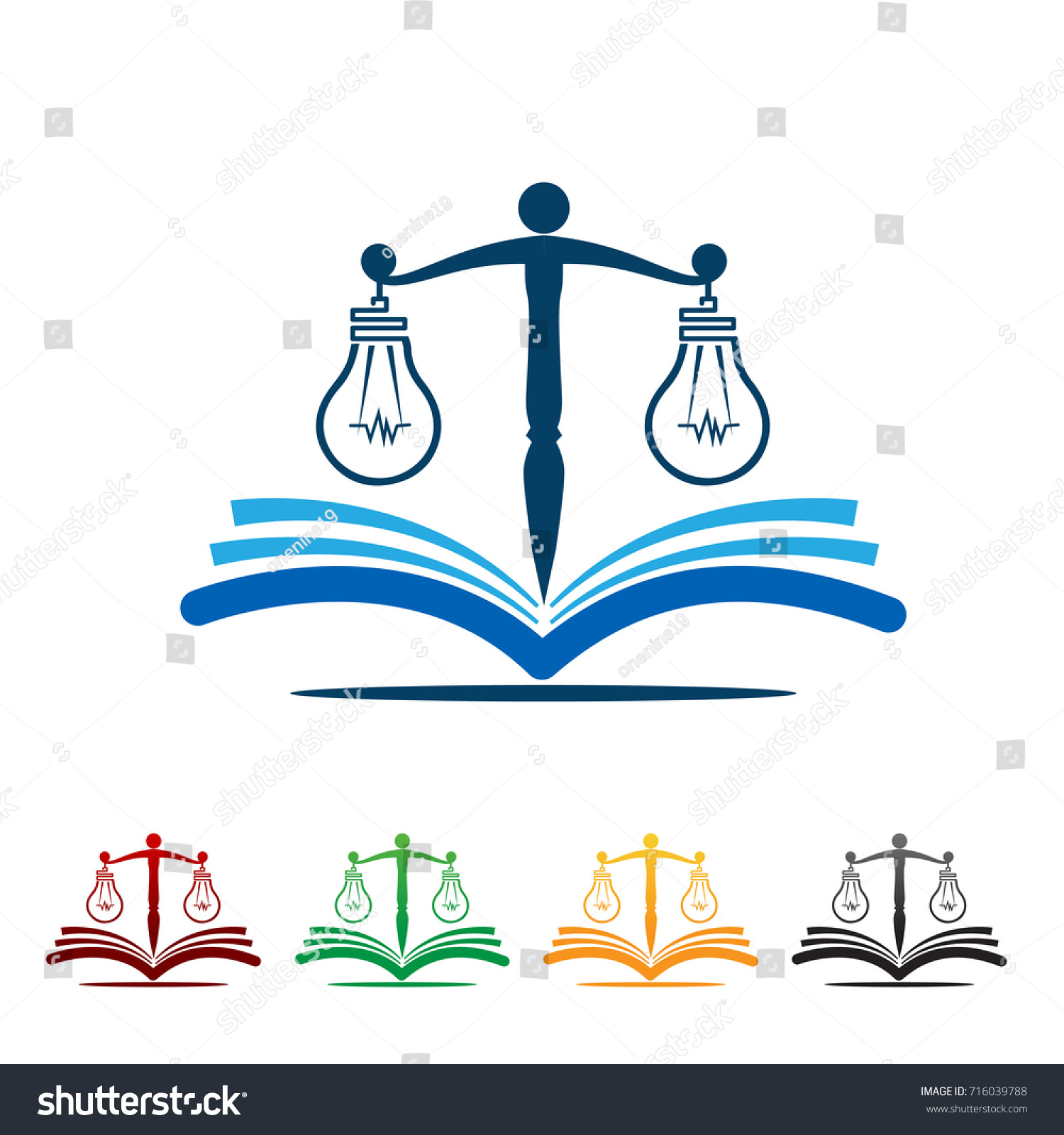 Smart Law Study Logo Stock Vector (Royalty Free) 716039788 | Shutterstock
