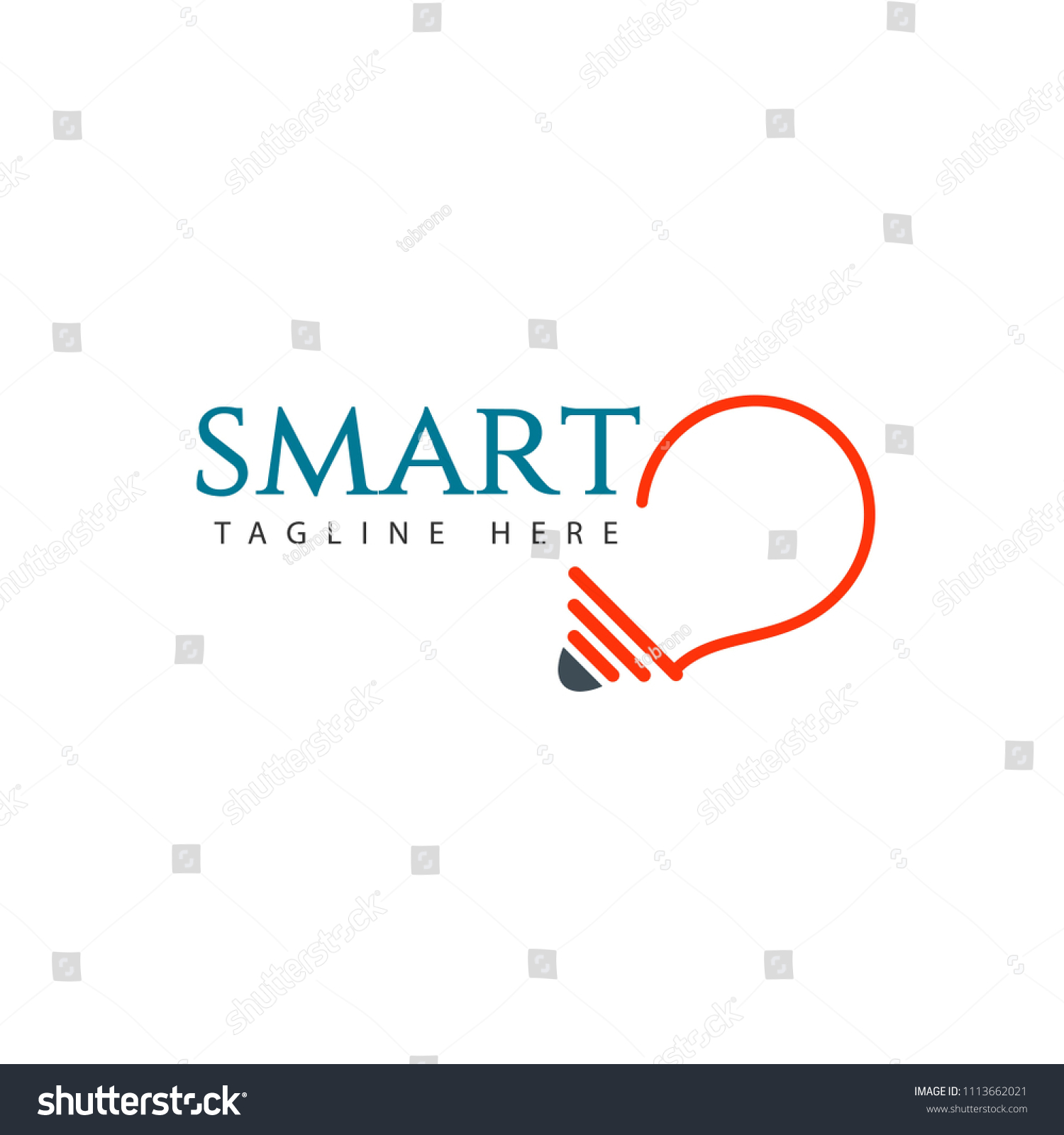 Smart Logo Vector Template Design Illustration Stock Vector (Royalty ...