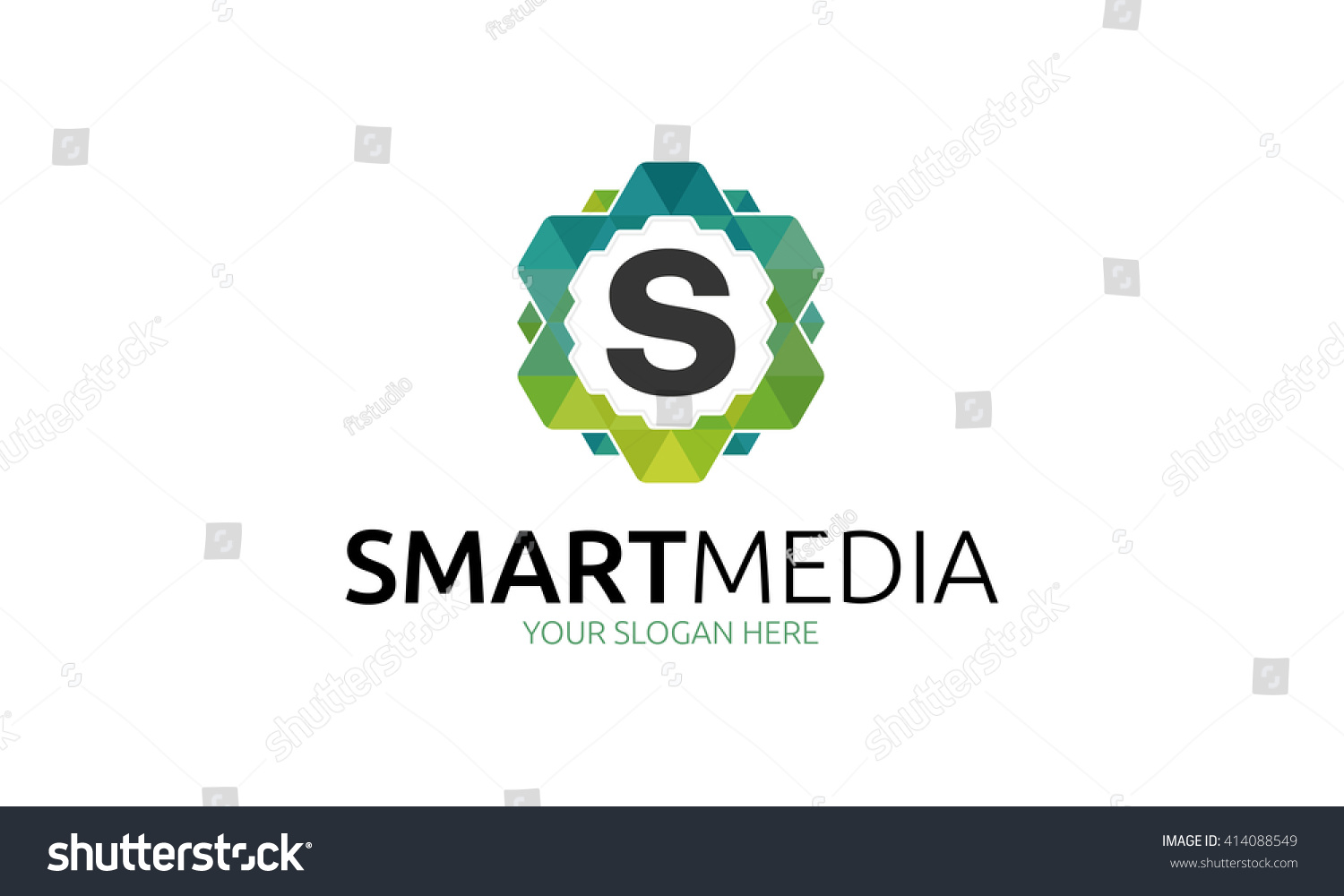 Smart Media Logo Stock Vector (Royalty Free) 414088549 | Shutterstock