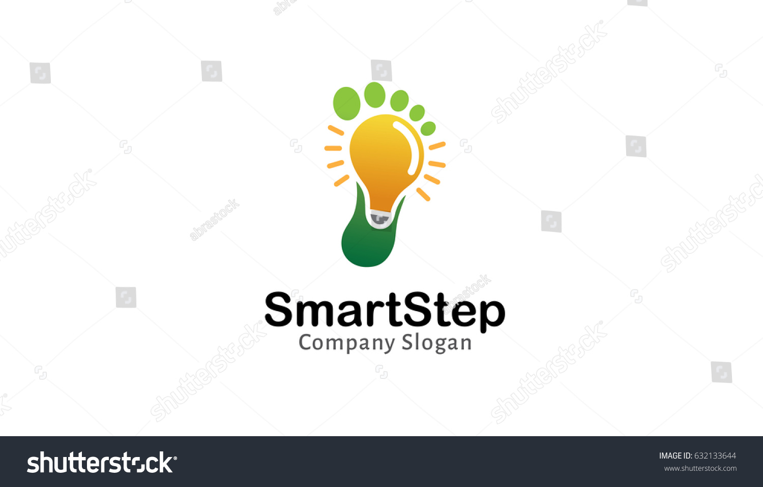 Smart Step Logo Design Illustration Stock Vector (Royalty Free ...