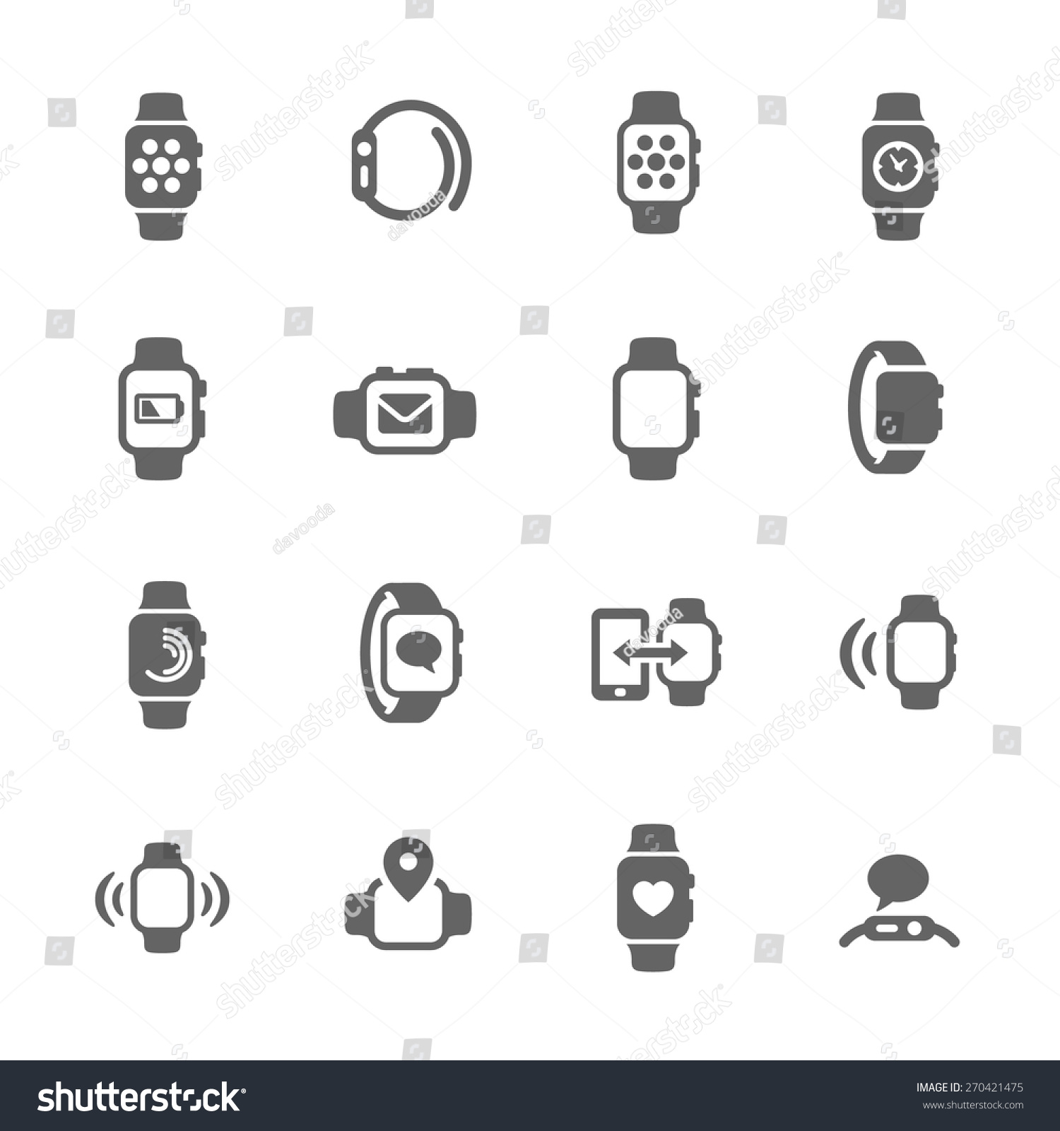 5,086 Apple watch icon Images, Stock Photos & Vectors | Shutterstock