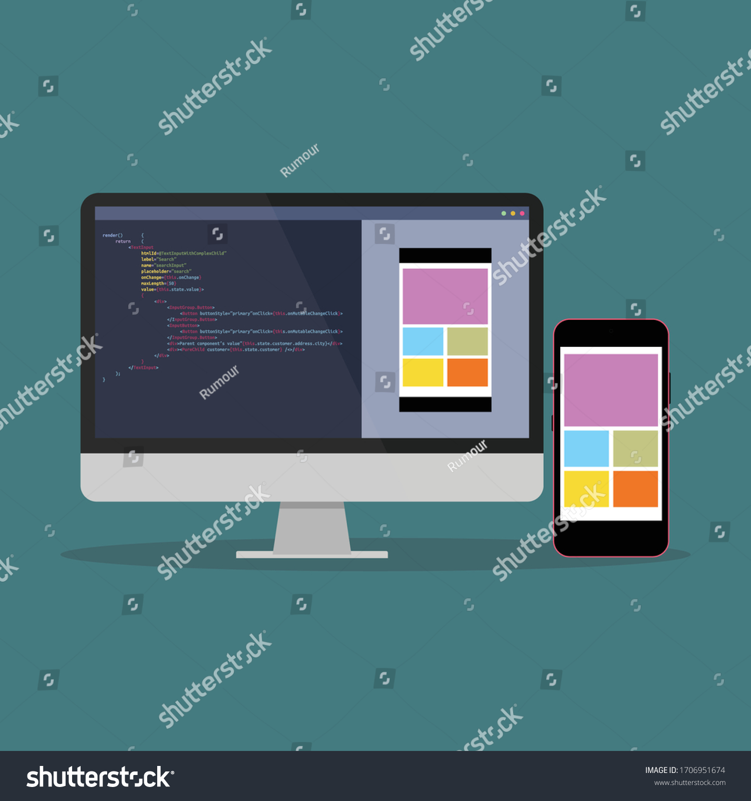 55,141 Computer monitor infographic Images, Stock Photos & Vectors ...