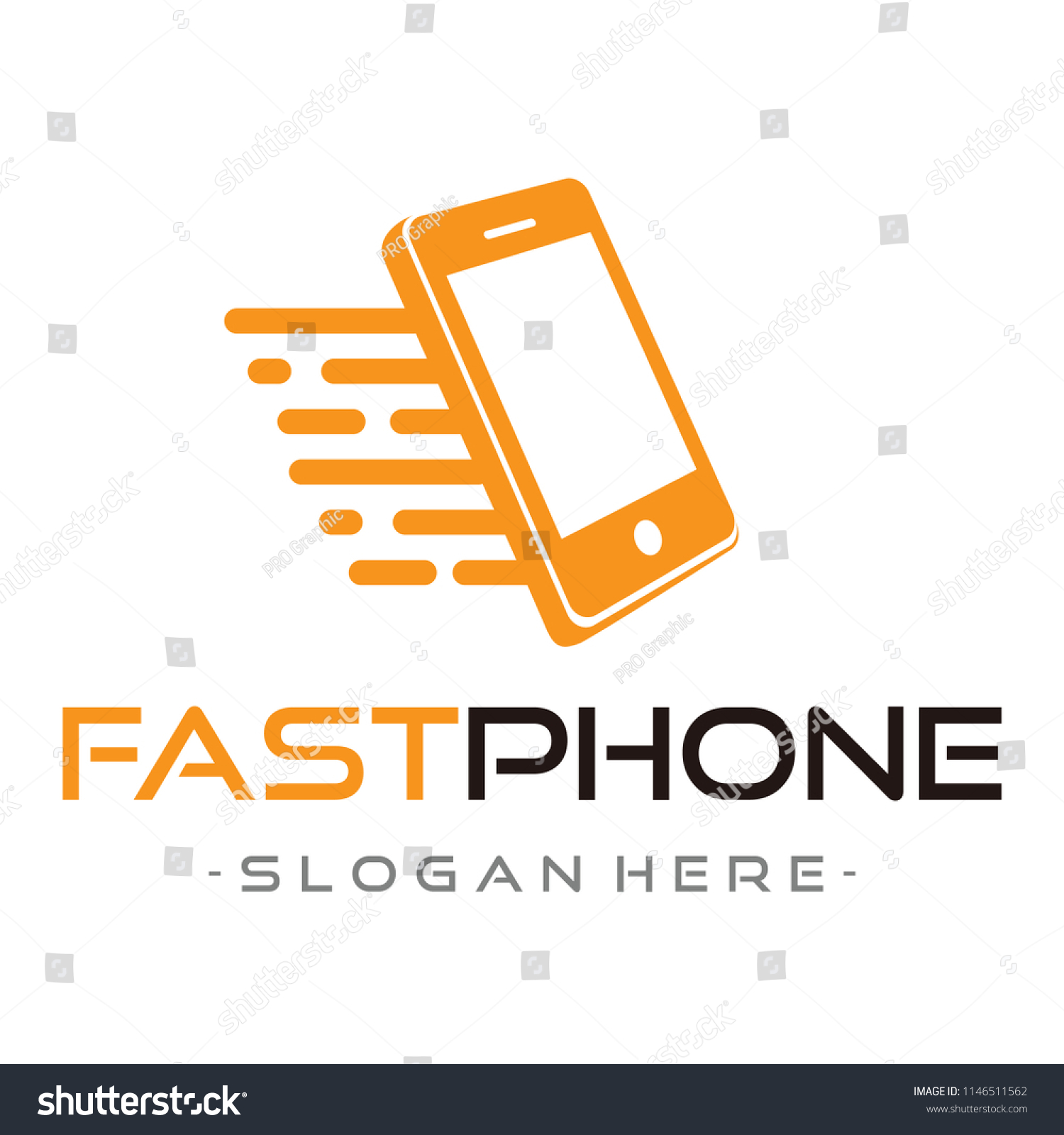 Smartphone Shop Logo Design Vector Stock Vector (Royalty Free) 1146511562