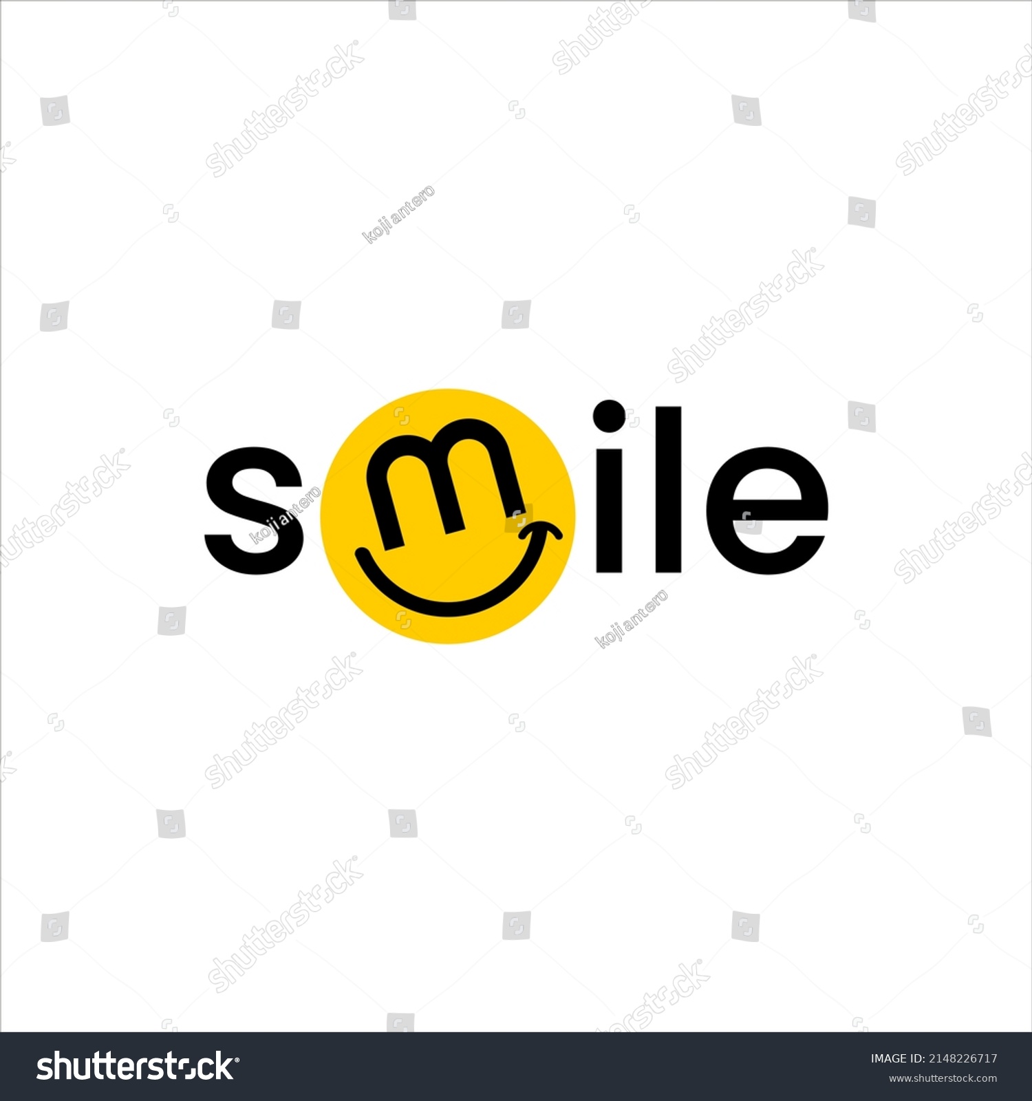 Smile Dental Vector Logo Design Idea Stock Vector (Royalty Free ...