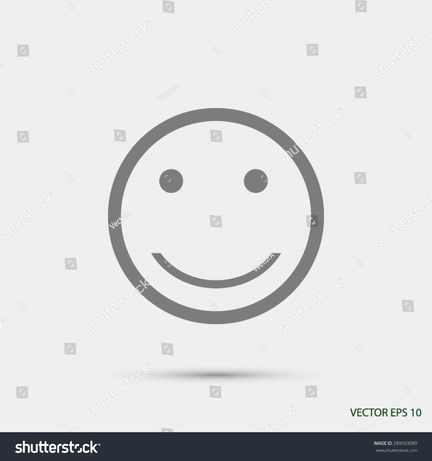 Smiles Icon Stock Vector (Royalty Free) 289503089 | Shutterstock