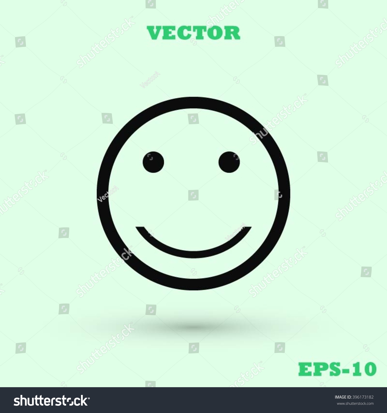 Smiles Icon Stock Vector (Royalty Free) 396173182 | Shutterstock