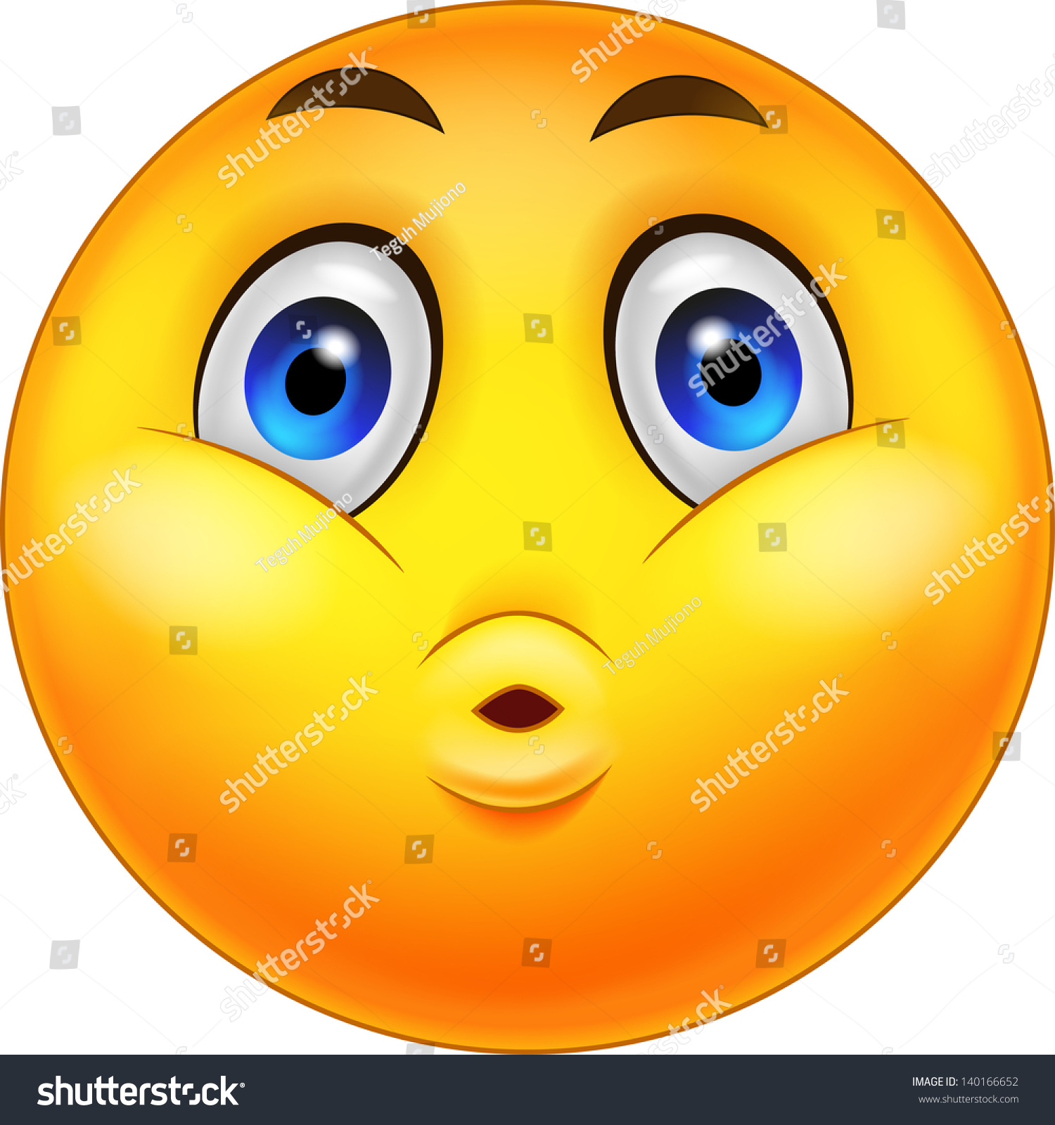 Smiley Emoticons Surprise Expression: เวกเตอร์สต็อก (ปลอดค่าลิขสิทธิ์ ...