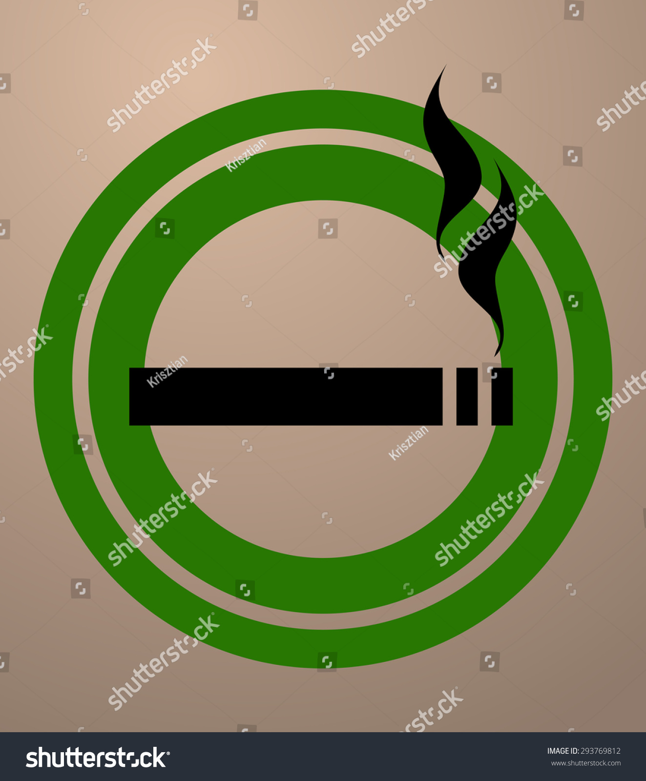 Smoking Allowed Sign Vector Illustration Stock Vector (Royalty Free ...