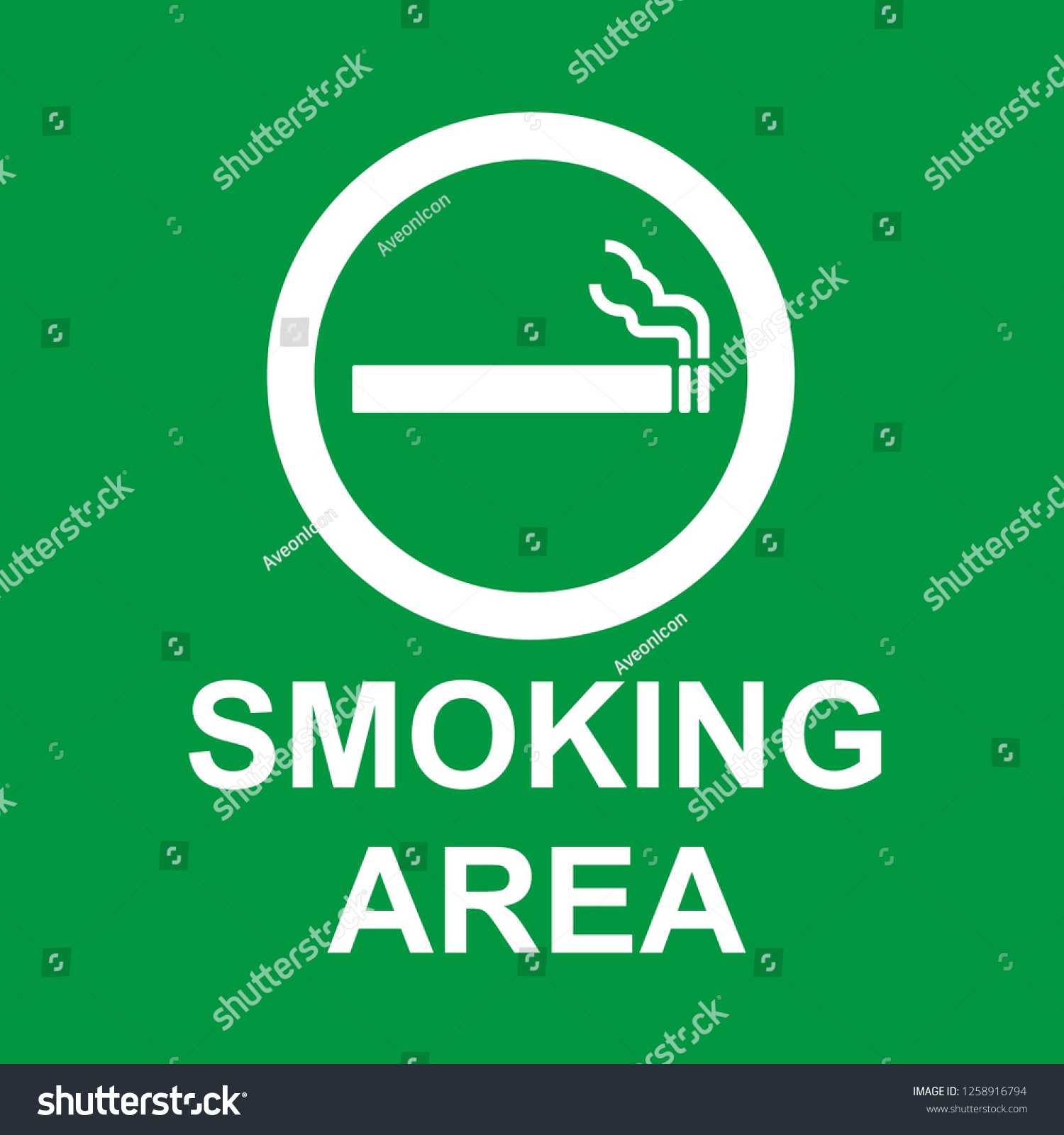 Smoking Area Icon Vector Eps10 Editable Stock Vector (Royalty Free ...