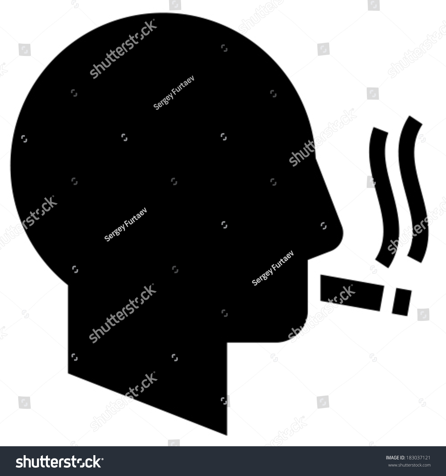 2,168 imágenes de Smoking cigarette face profile - Imágenes, fotos y ...